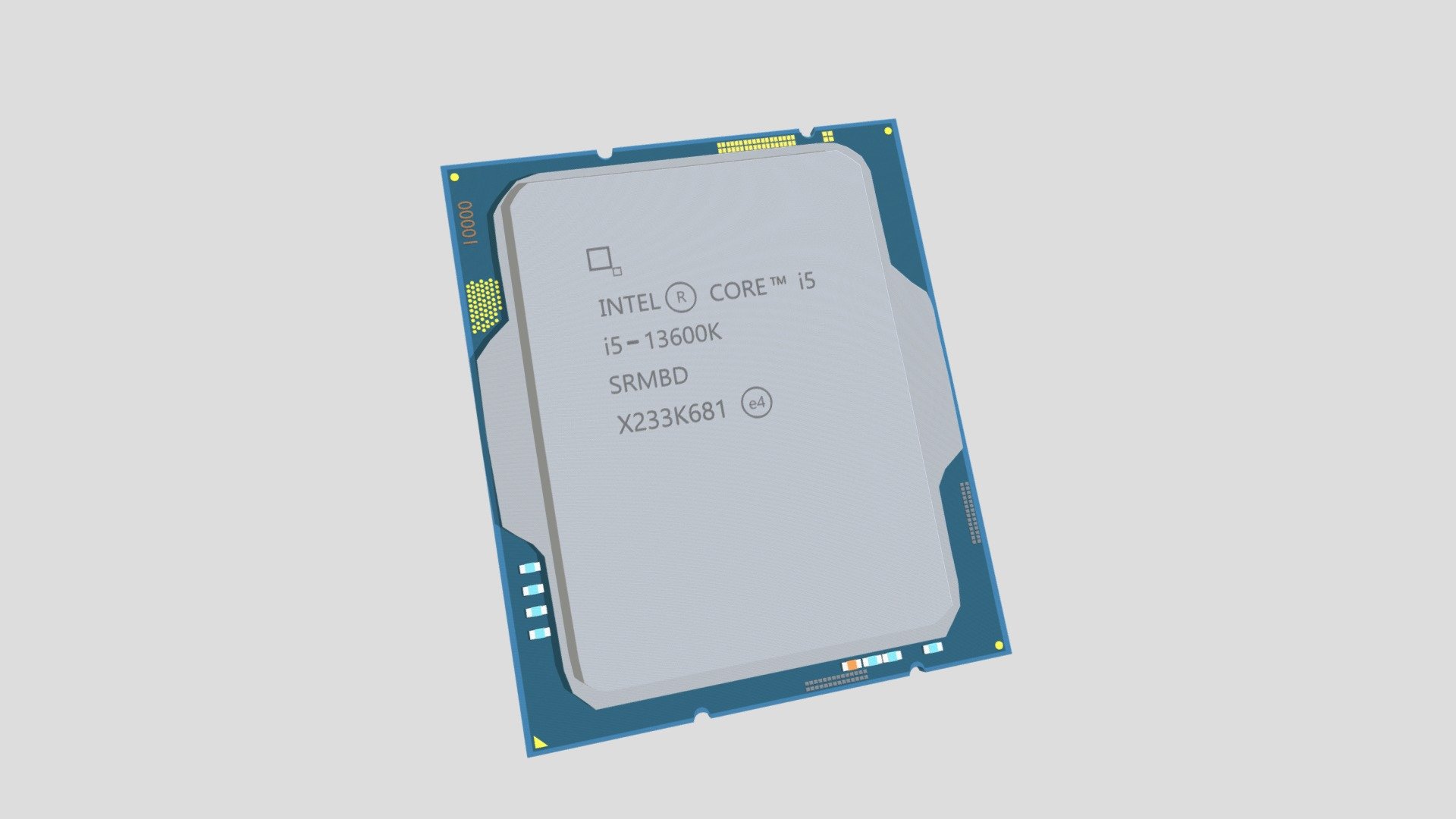 Intel® Core™ i5-13600K - Download Free 3D model by AN Design (@Anxxvnxn ...