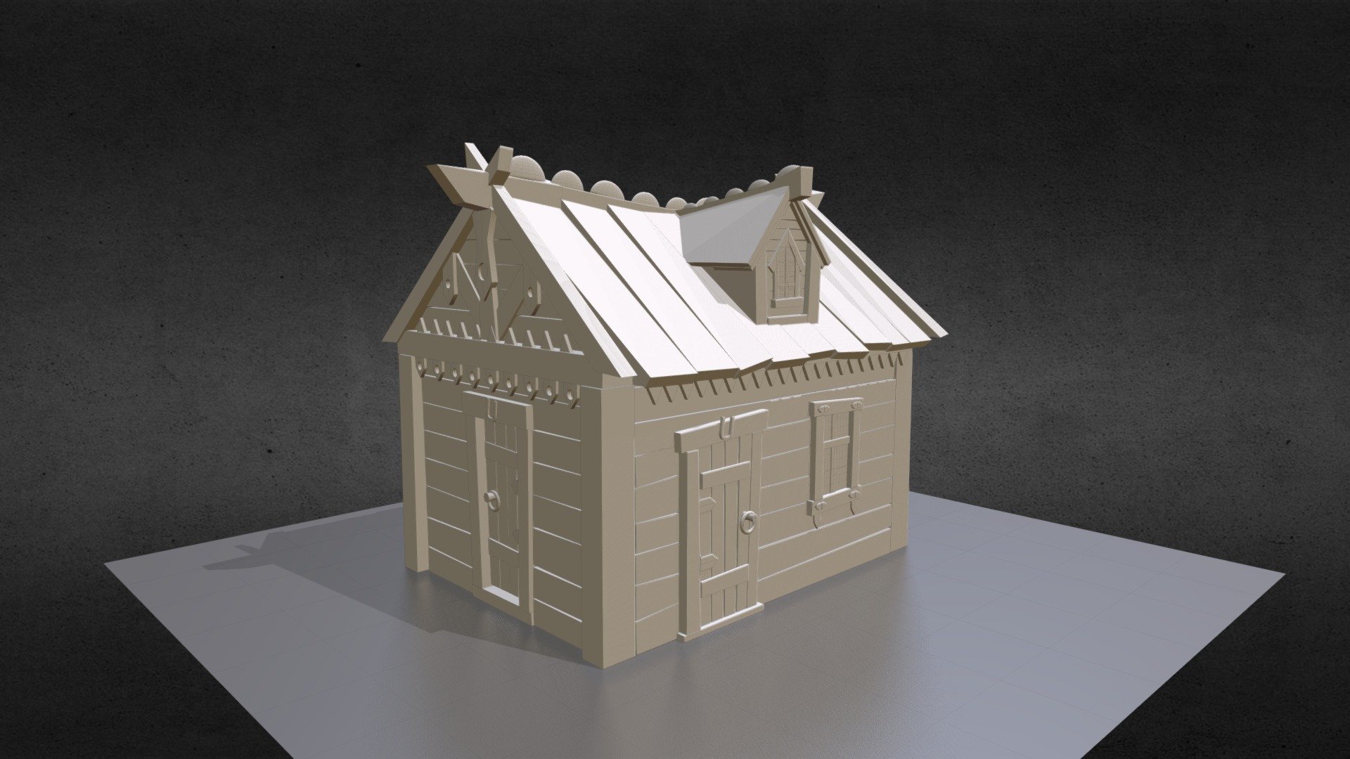 Fairytale Fantasy House - Game Props - 3D model by Partho Parekh ...