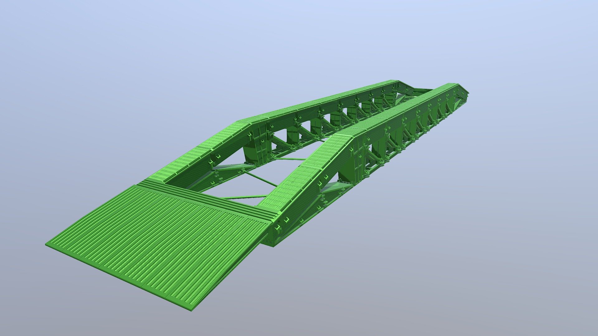 Girder Bridge Bridge 1-7 - 3D model by kaaa [e03c692] - Sketchfab