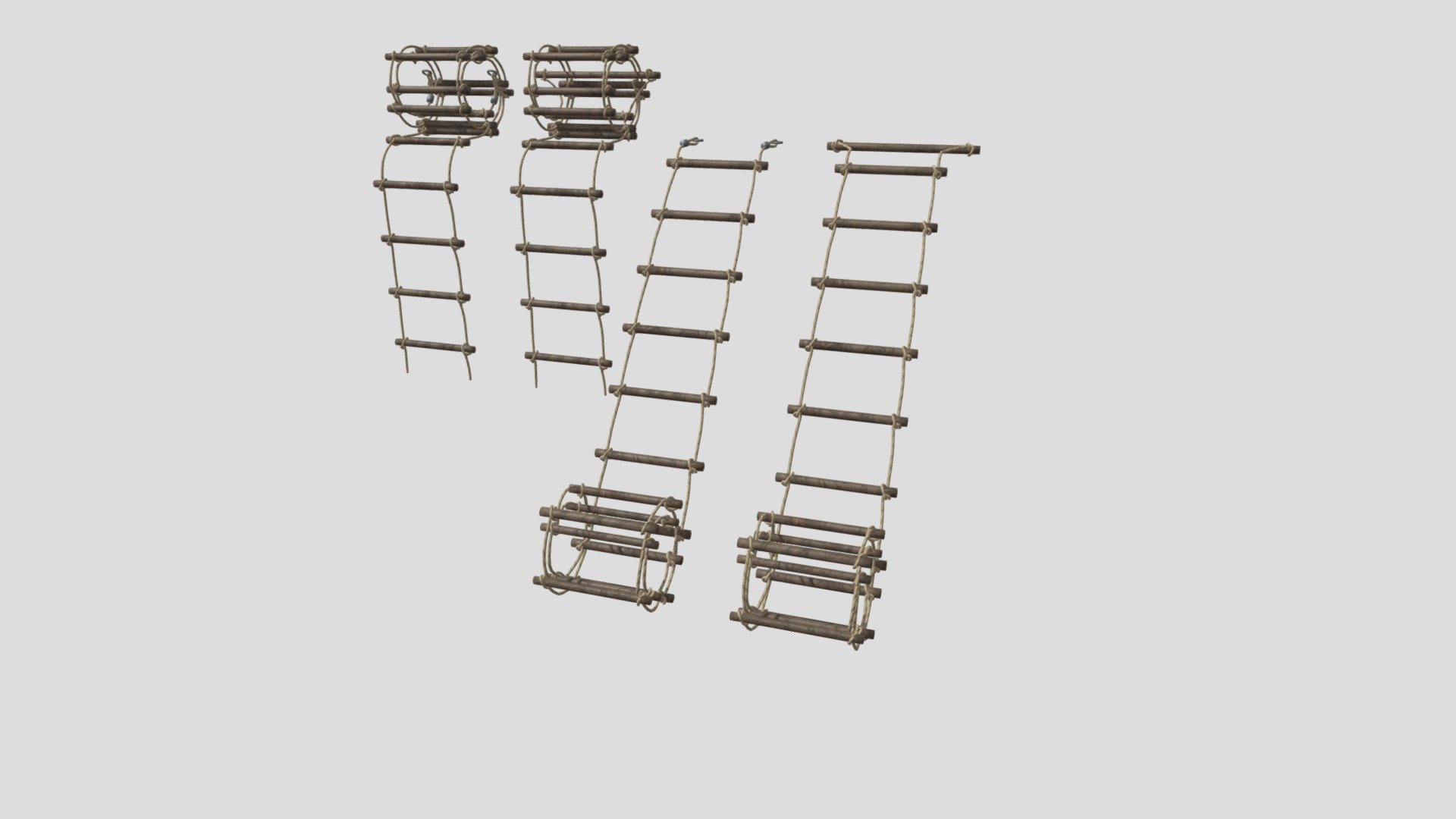 Rope Ladder Animations shapekeys - 3D model by IZ.MdVerz [e041420 ...