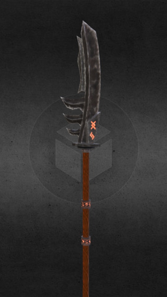 Halberd - 3D model by MLK (@MLK33) [e041c7e] - Sketchfab
