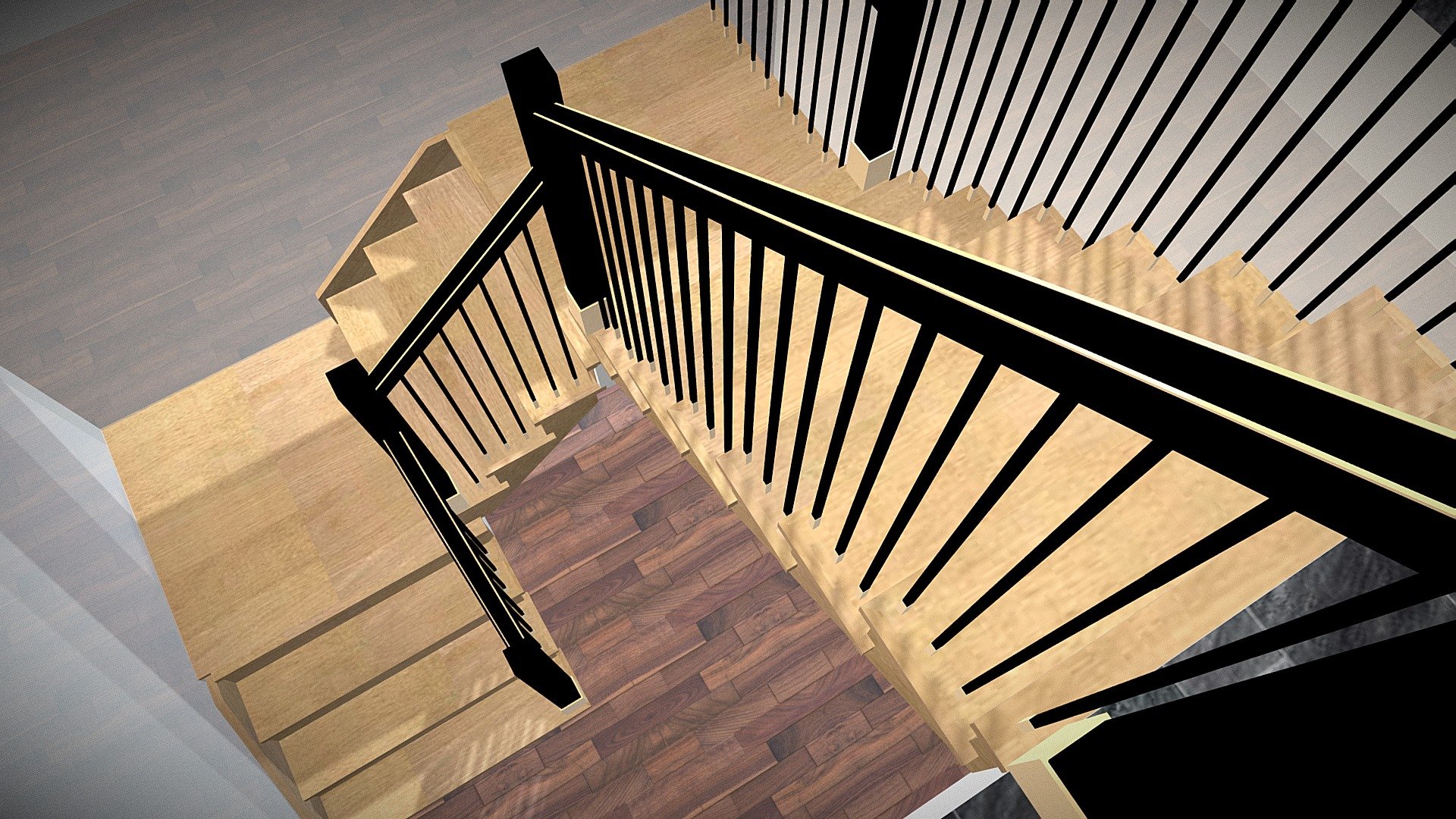Brass inlay example - 3D model by 3D Software for Stair Design and ...