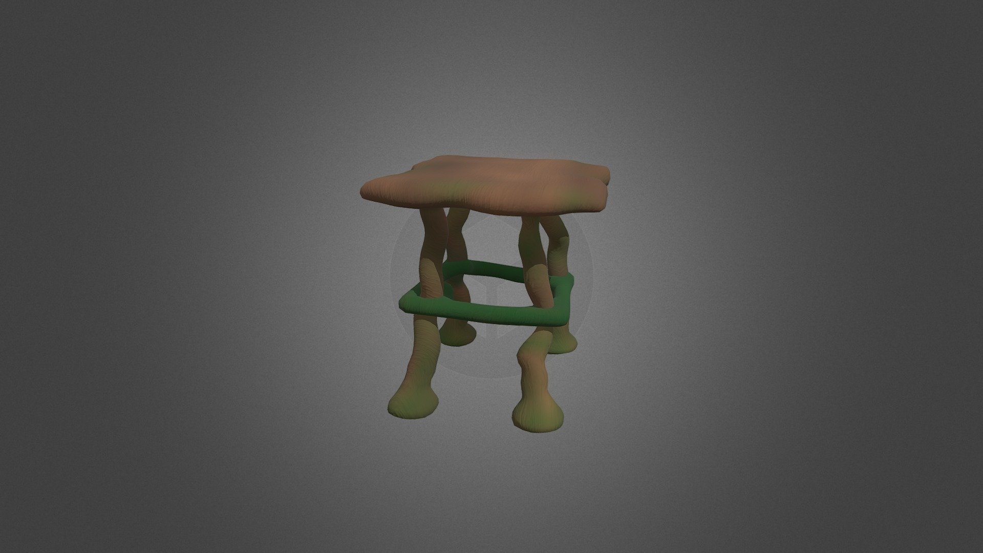 Stool - 3D model by Veritas Animation (@Veritas_Animation_Studio ...