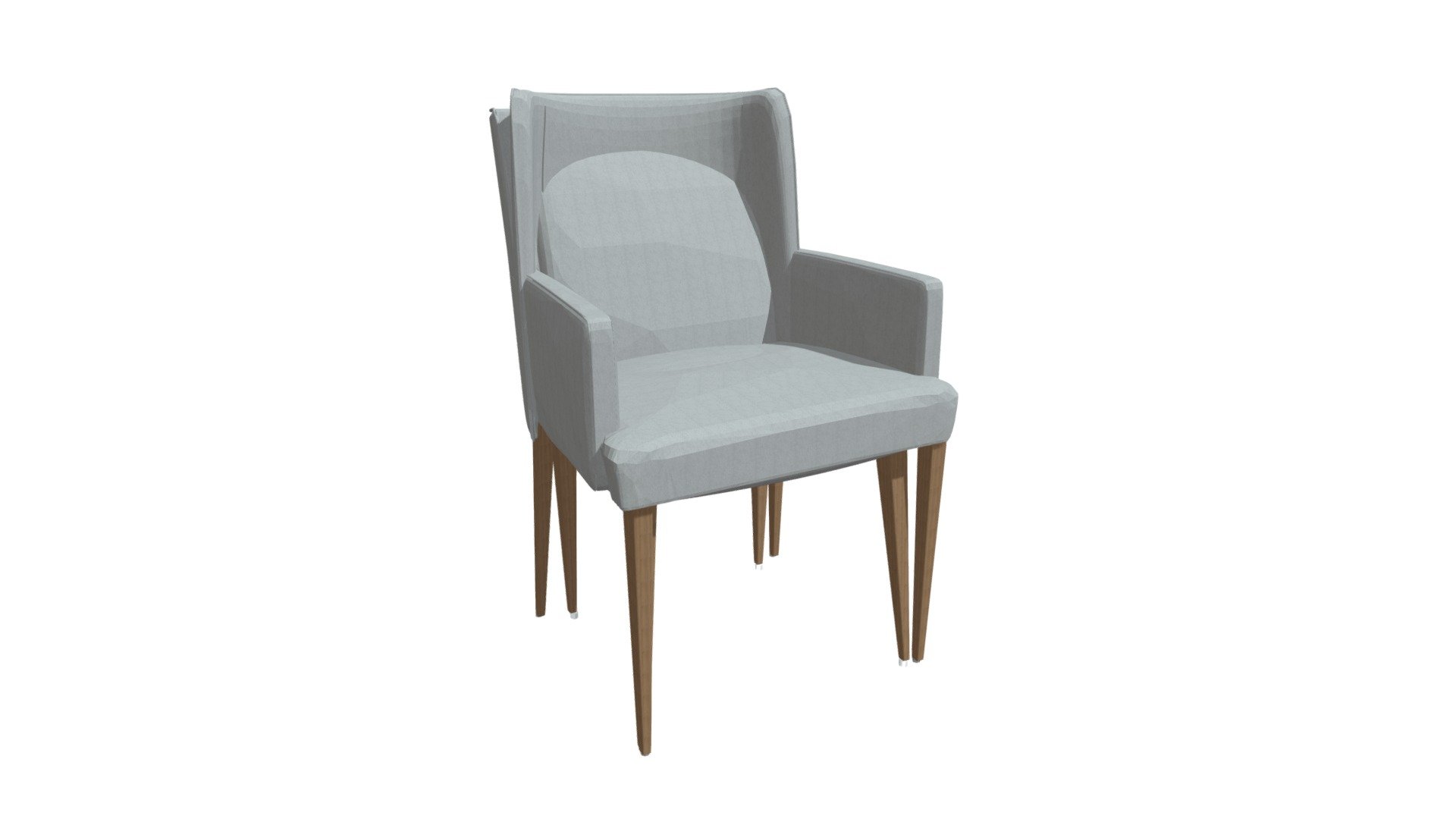 CADEIRA BRIGITE DELINEAR AGAVE CASA - Download Free 3D model by Grupo Oca (@grupooca) [e0451aa ...