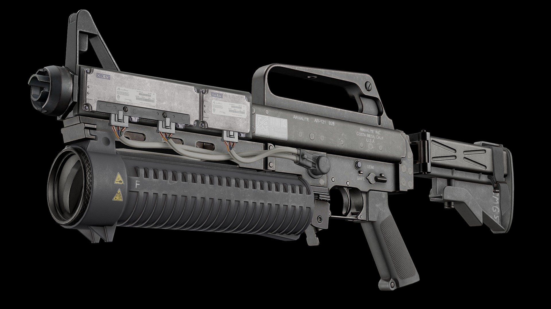 AR-121 - 3D model by Mindev [e045254] - Sketchfab