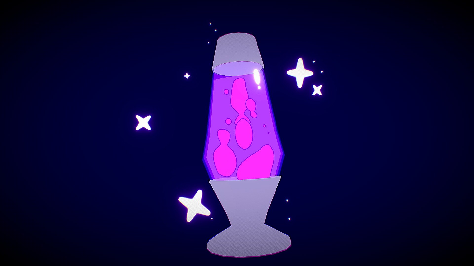 Lava Lamp - 3D model by emf-v [e045725] - Sketchfab