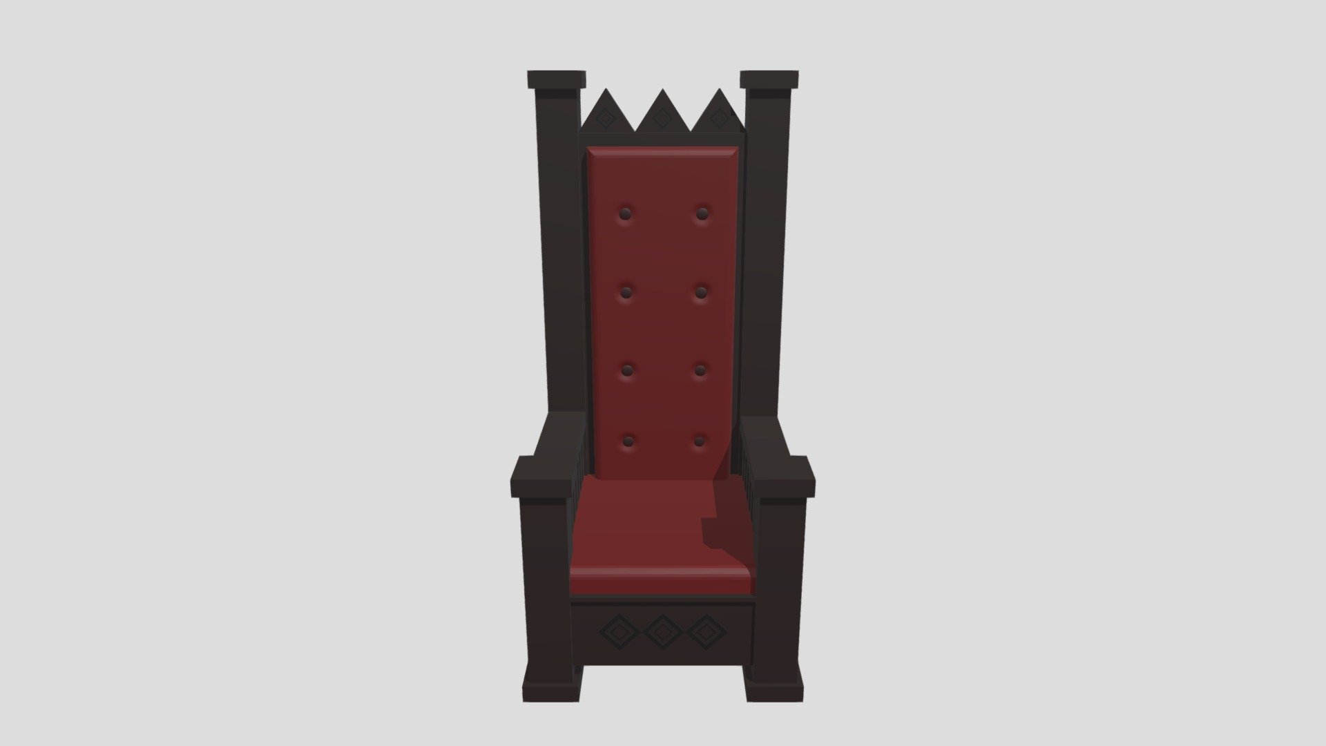 Throne Exported - 3D model by camoAlien [e046d58] - Sketchfab
