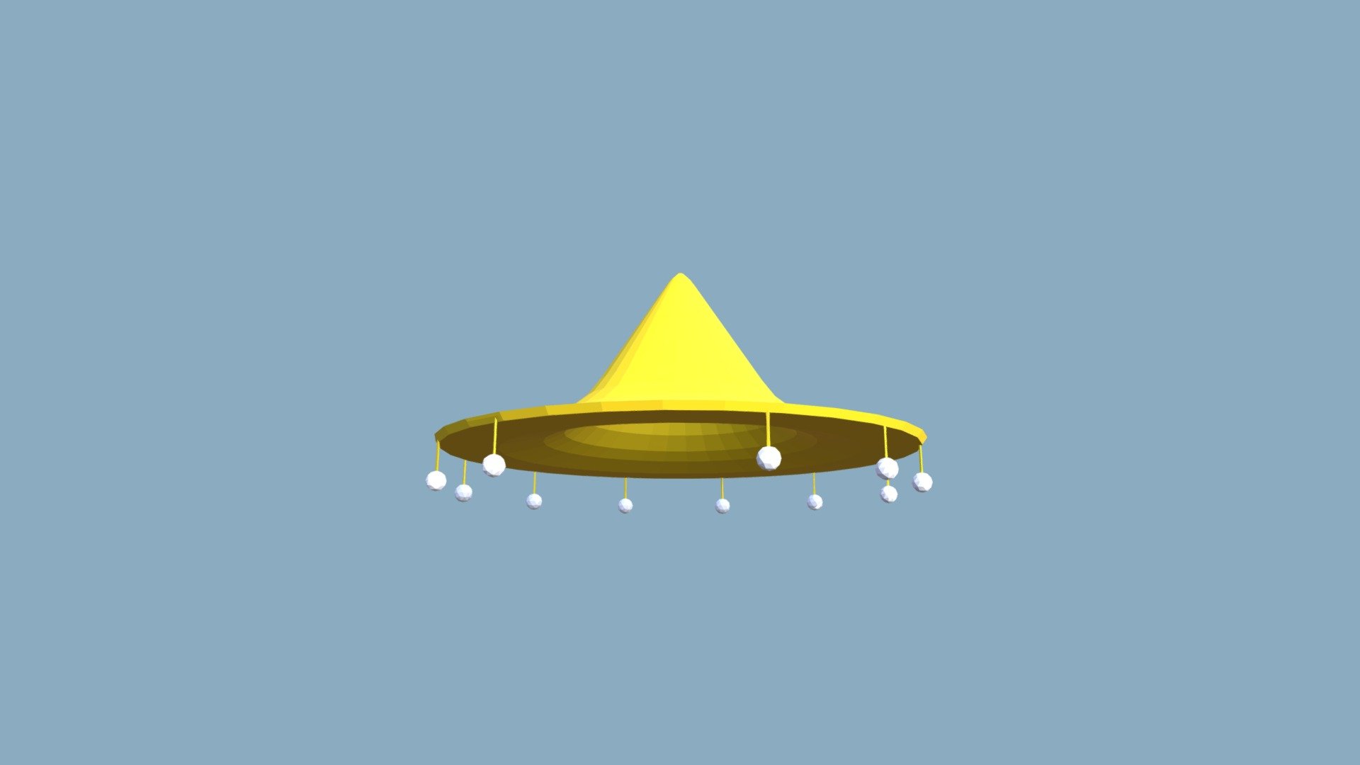 Hat Stylized, Exotic low poly - Download Free 3D model by Derpy CG ...