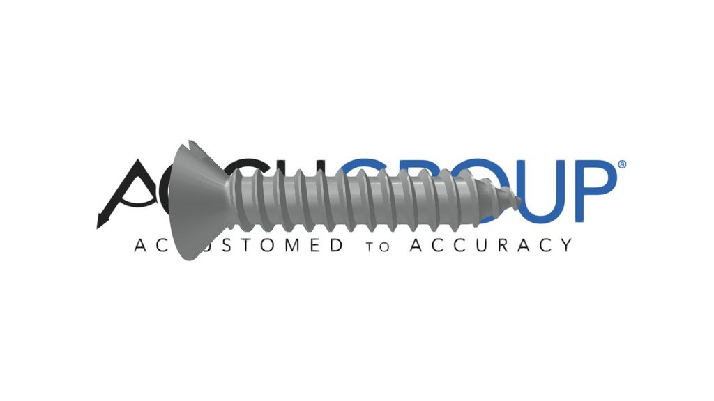 Slotted Self Tapping Csk Screws - A2 St/St - 3D model by AccuGroup ...
