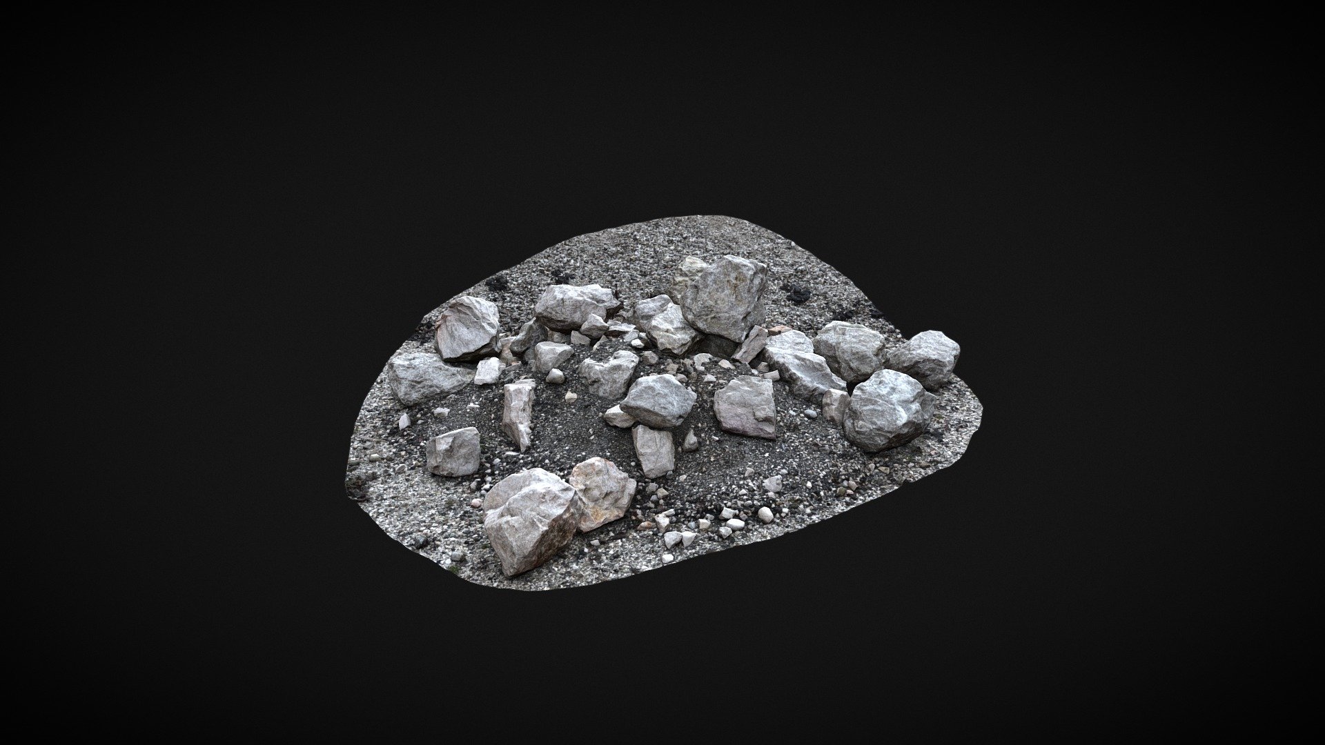 Photo Scan: Stone Pile - Download Free 3D model by TerraGrid ...