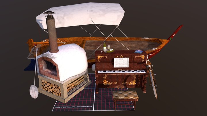 Pizza-oven 3D models - Sketchfab