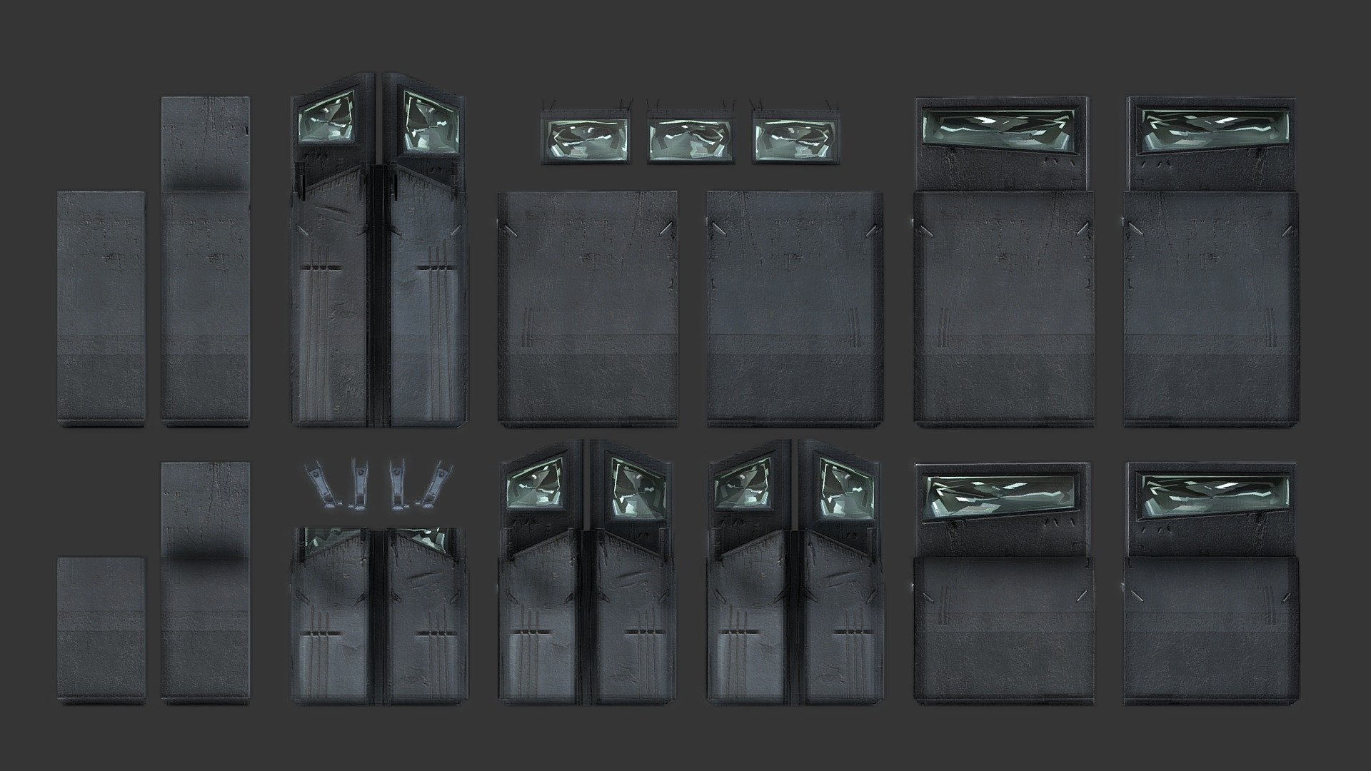 Combine Barricades Pack — Half Life 2 (Enhanced) - Download Free 3D ...