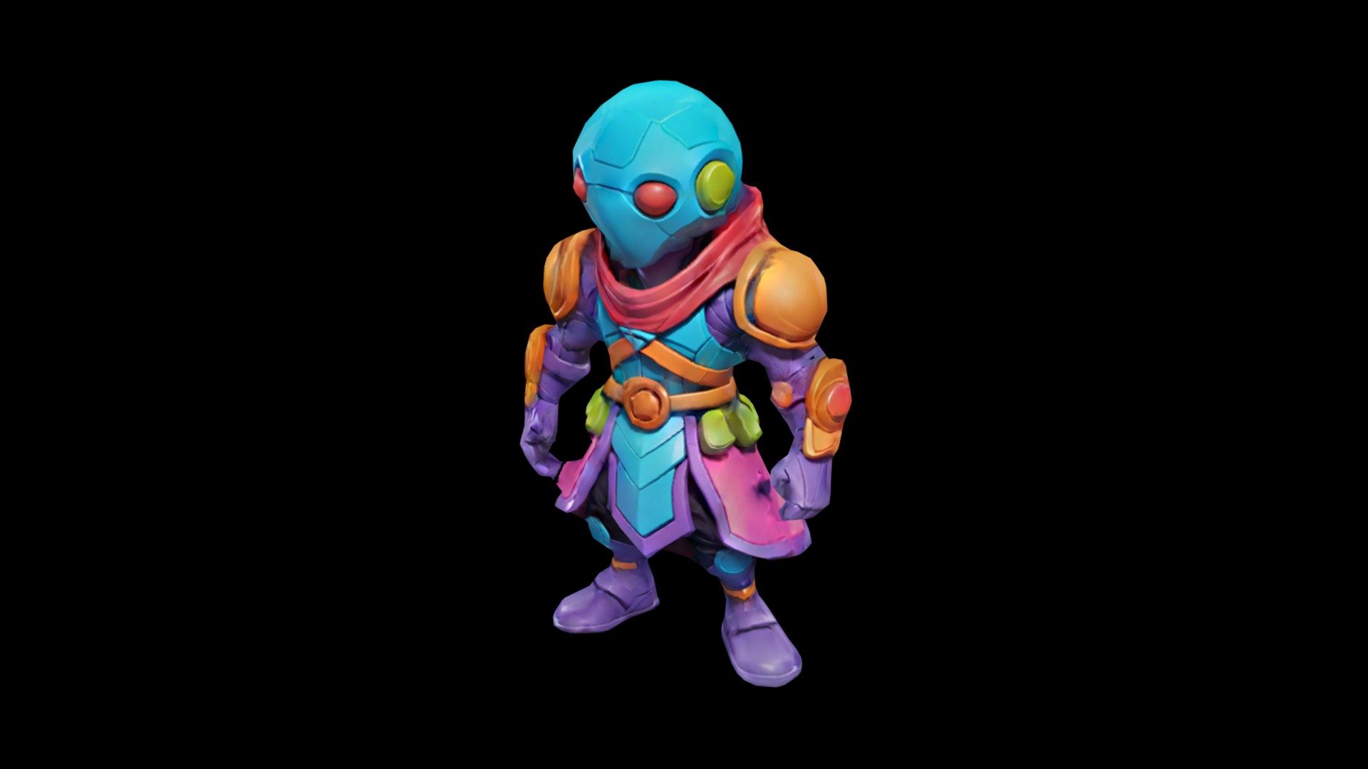 A 3D model of a character from the video game \" - Download Free 3D ...