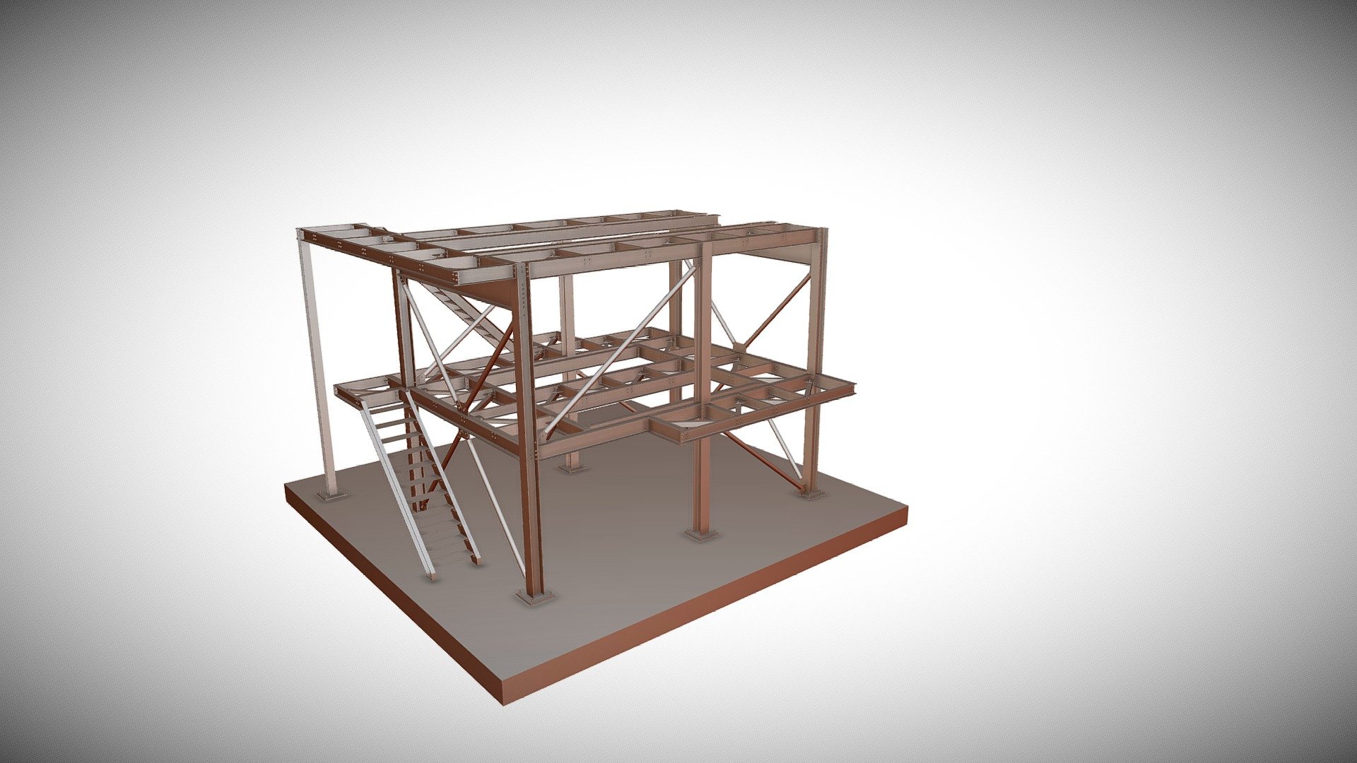 202211280832 MB ifc SCREEN STRUCTURE REV 6 - 3D model by ...