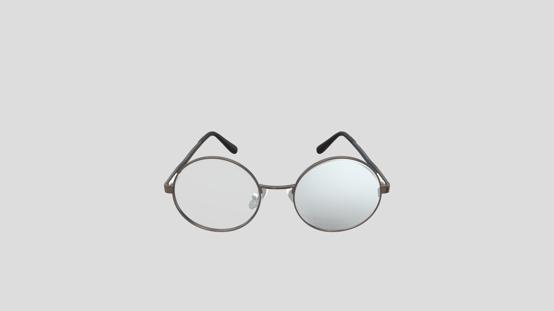 Round Optical Eyeglasses - 3D model by Hexa (@hexa_partner) [e04aa42 ...