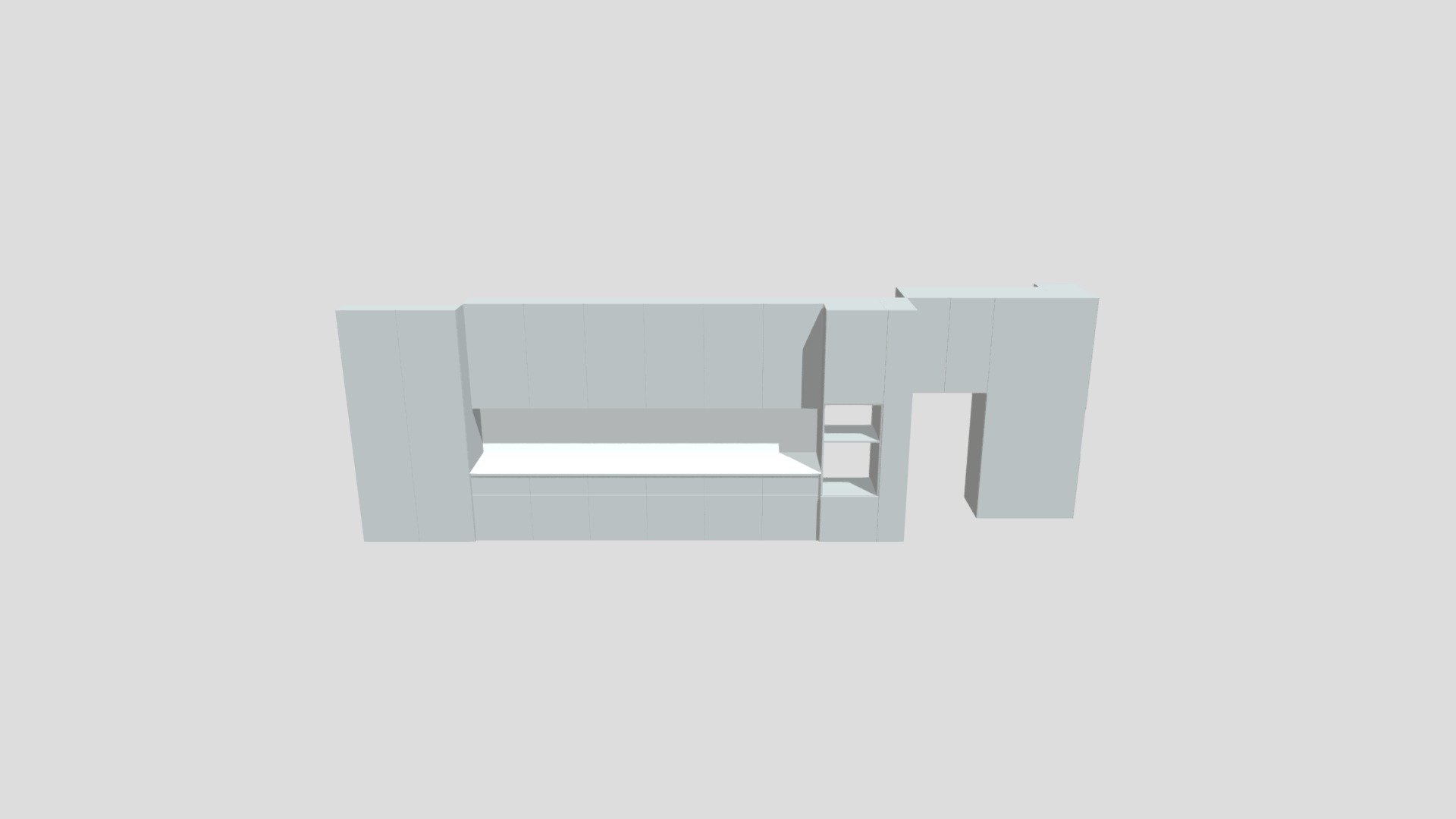 Kitchen Moshe - 3D model by SashoSasho [e04c385] - Sketchfab