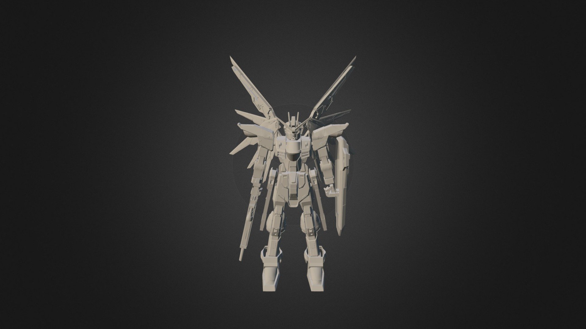 Freedom Gundam - Download Free 3D model by Ammer (@ammersterdam ...