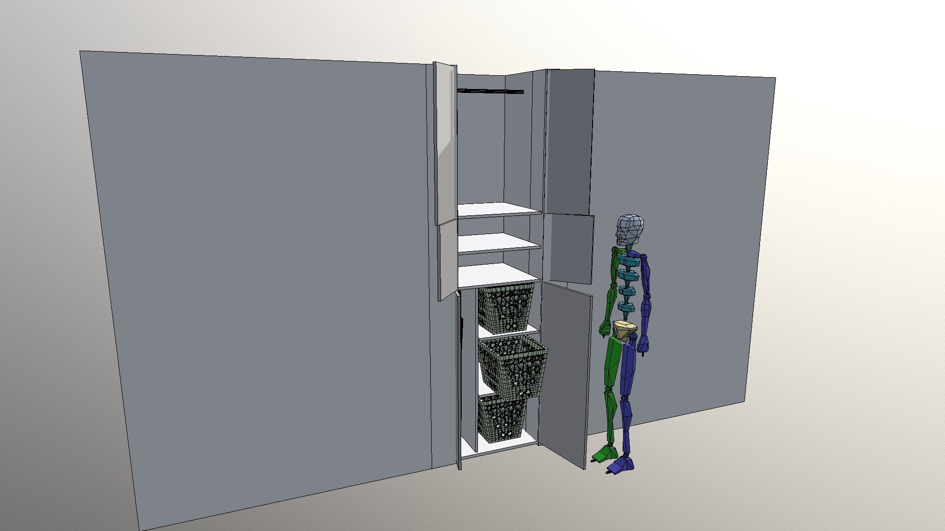 Placar Pasillo - 3D model by peteque (@petque) [e04e4cb] - Sketchfab