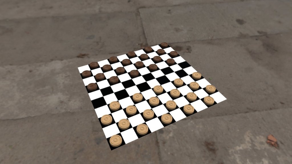 Damspel - 3D model by dennissoderblom [e04ec95] - Sketchfab