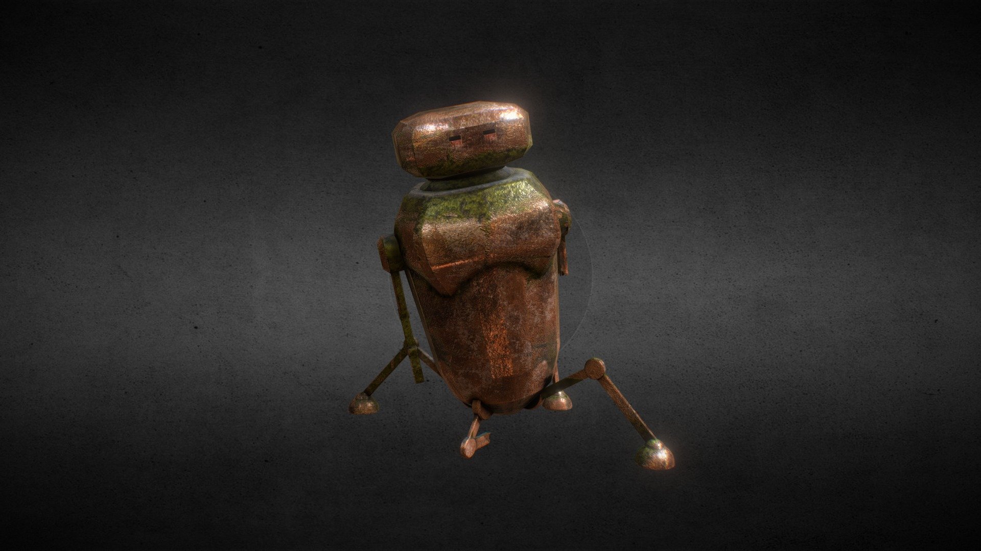 Steam bot - Download Free 3D model by maddog11239 [e0508a1] - Sketchfab