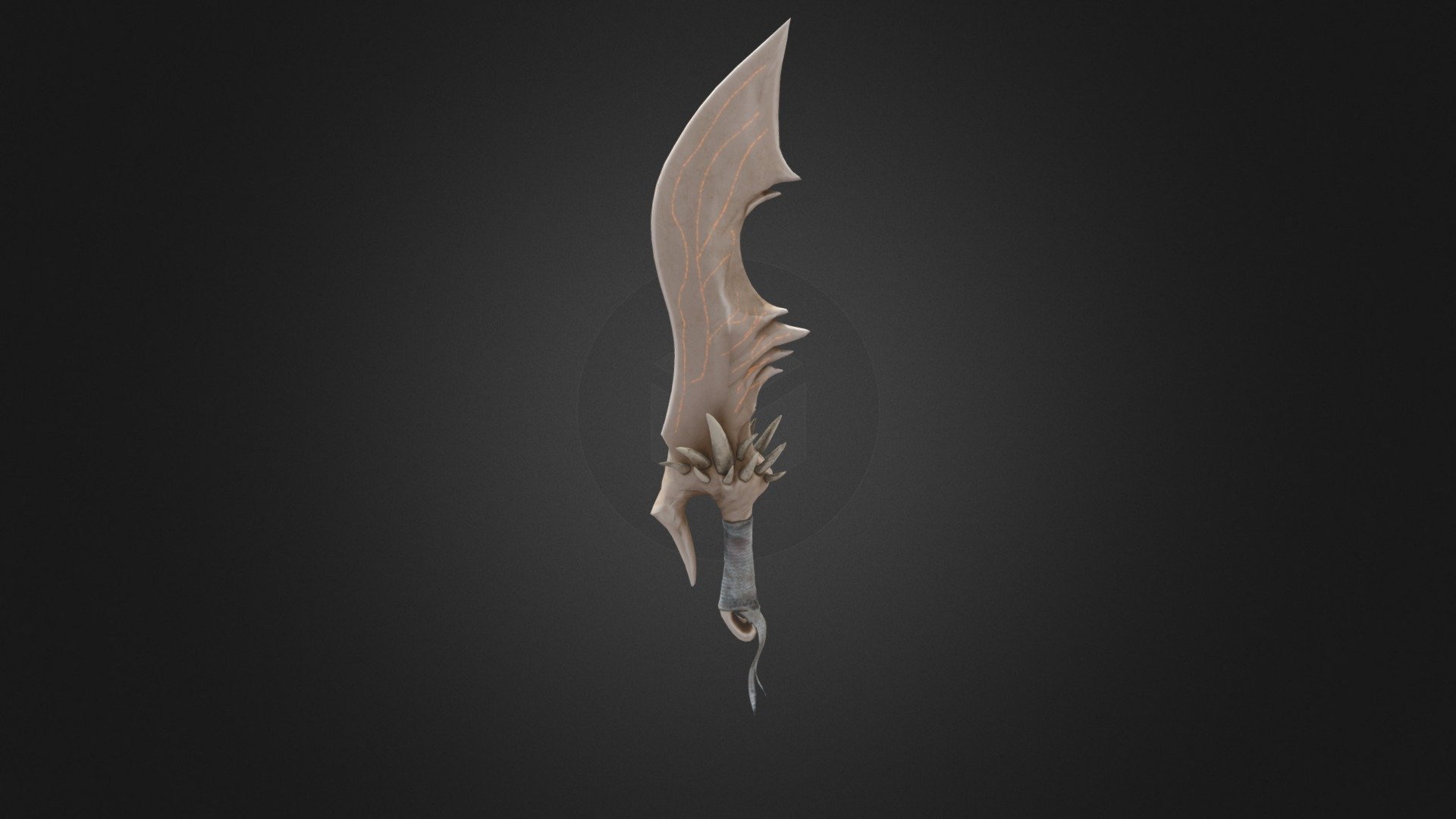 Bone sword - 3D model by noir0424 [e052b34] - Sketchfab