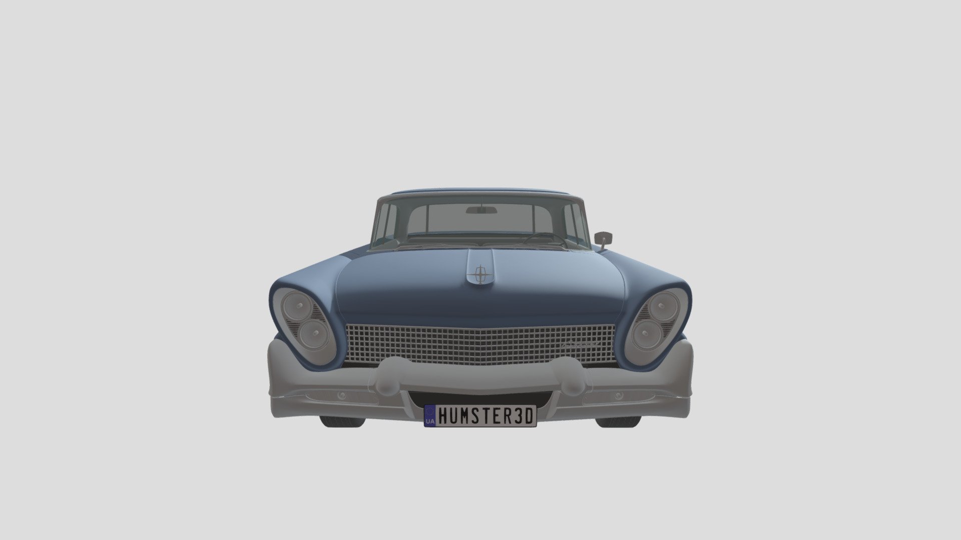 Lincoln Mark (Mk2)(75A) III Landau 1958 - Download Free 3D model by ...