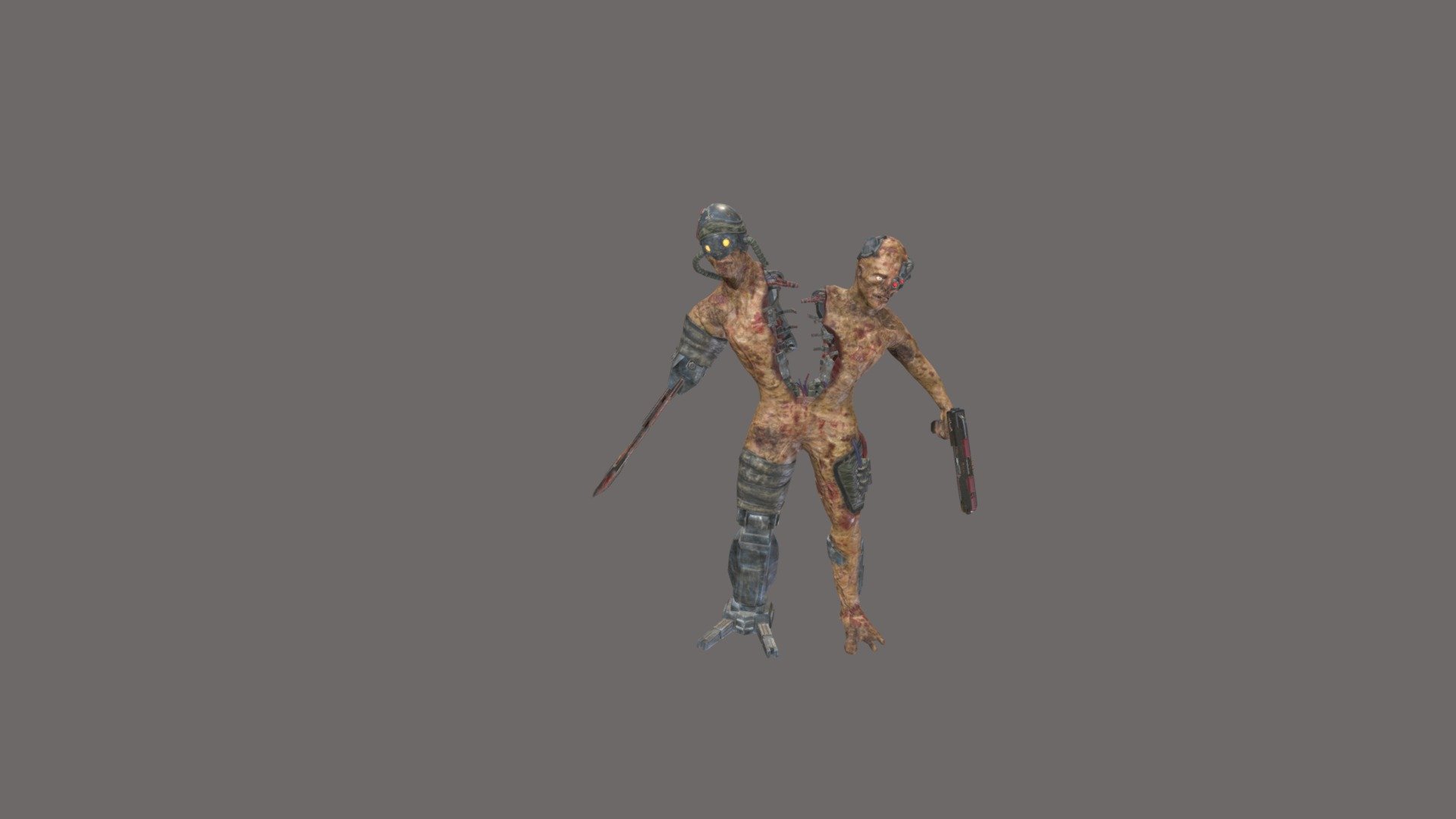 Cyber Monsters 2 - 3D model by puzanovanton2015 [e054287] - Sketchfab