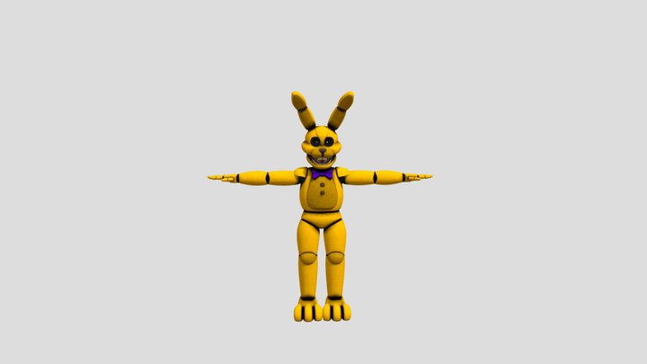 Springbonnie 3D models - Sketchfab