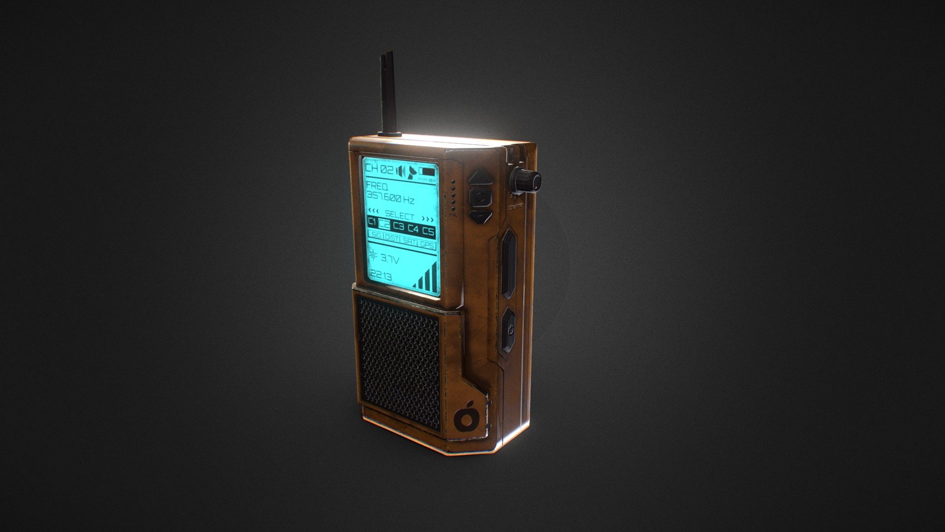 Radio - 3D model by artfreex [e055748] - Sketchfab