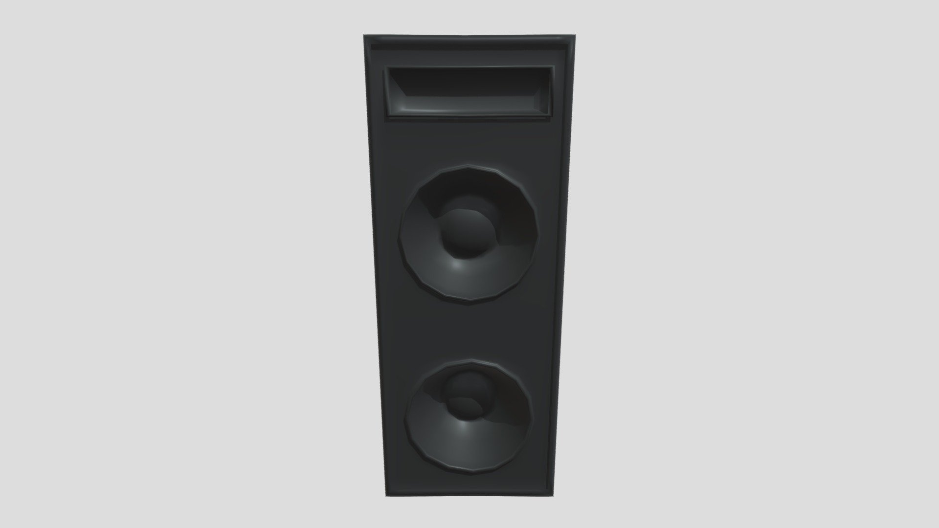 loudspeaker - 3D model by uo (@dxintha) [e0578d4] - Sketchfab