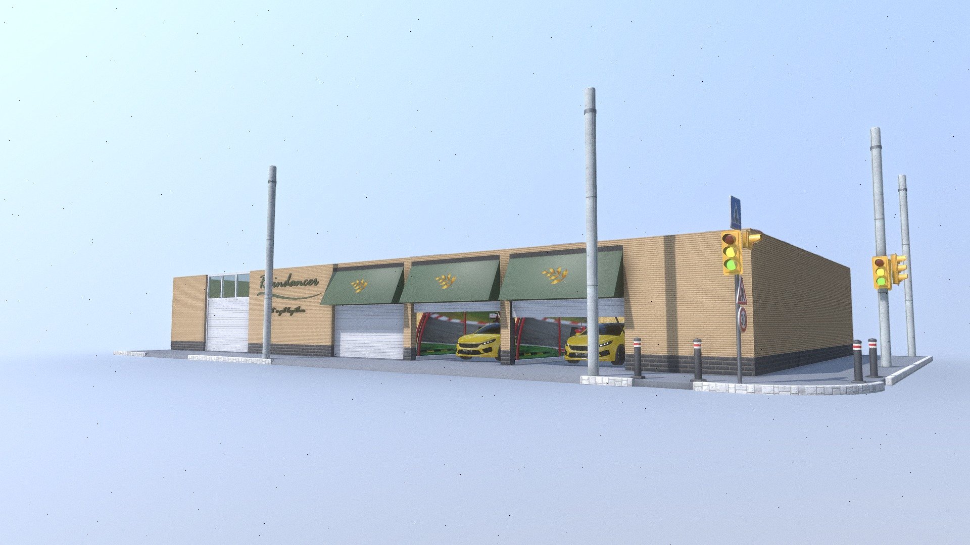 Spalatorie Auto - 3D model by Patrudoizero Design (@patrudoizero ...