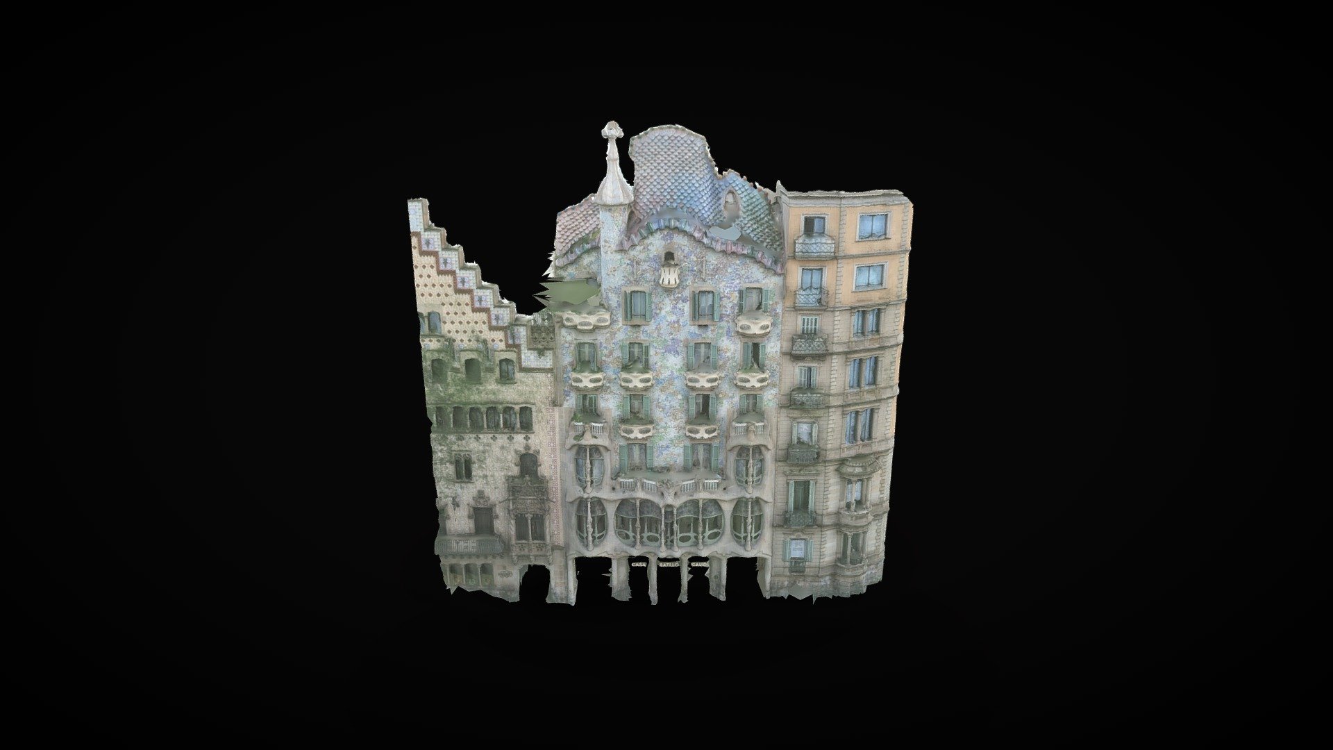 Casa_Batlló_-_Antoni_Gaudí - 3D model by OER Immersive Multimedia ...