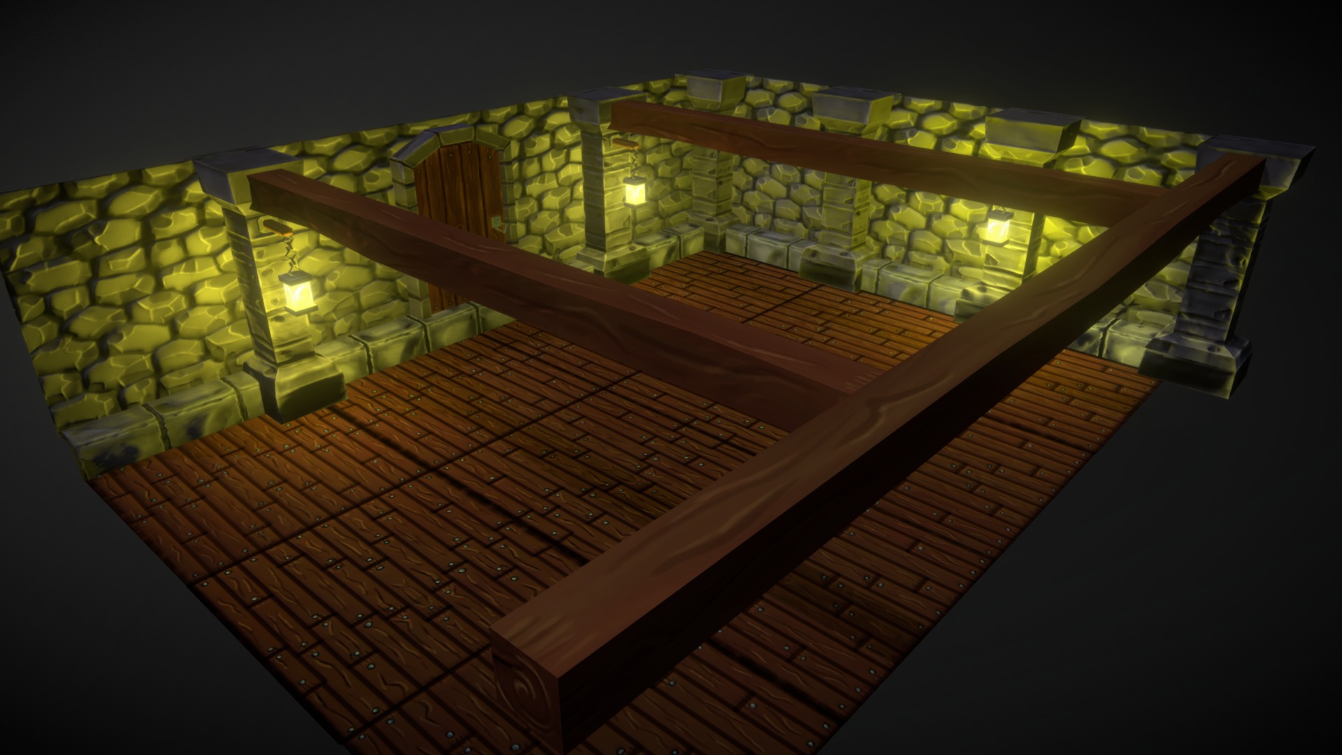 Dungeon Set test 3 - Download Free 3D model by C. Anastasiadis ...