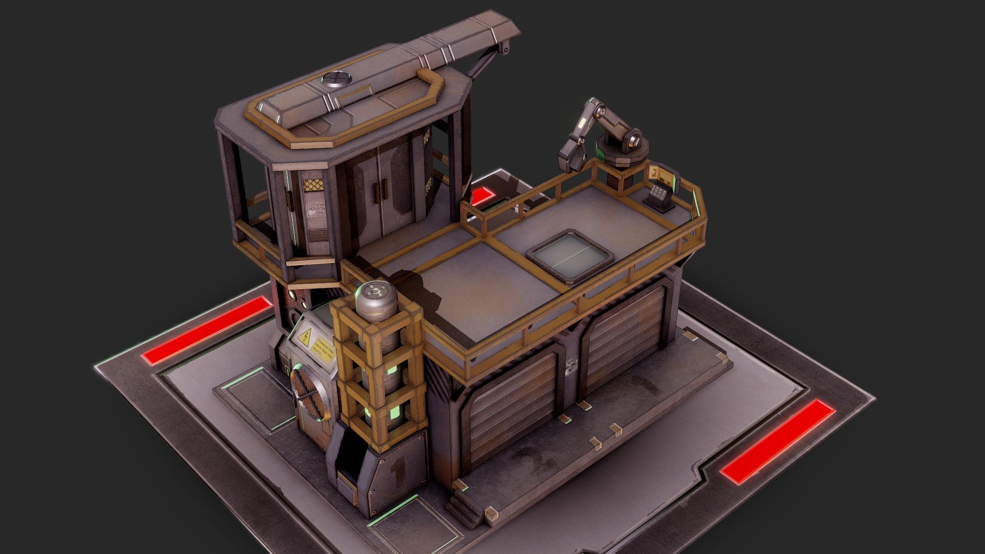 Repairbay - 3D model by Hammerplay [e05c888] - Sketchfab