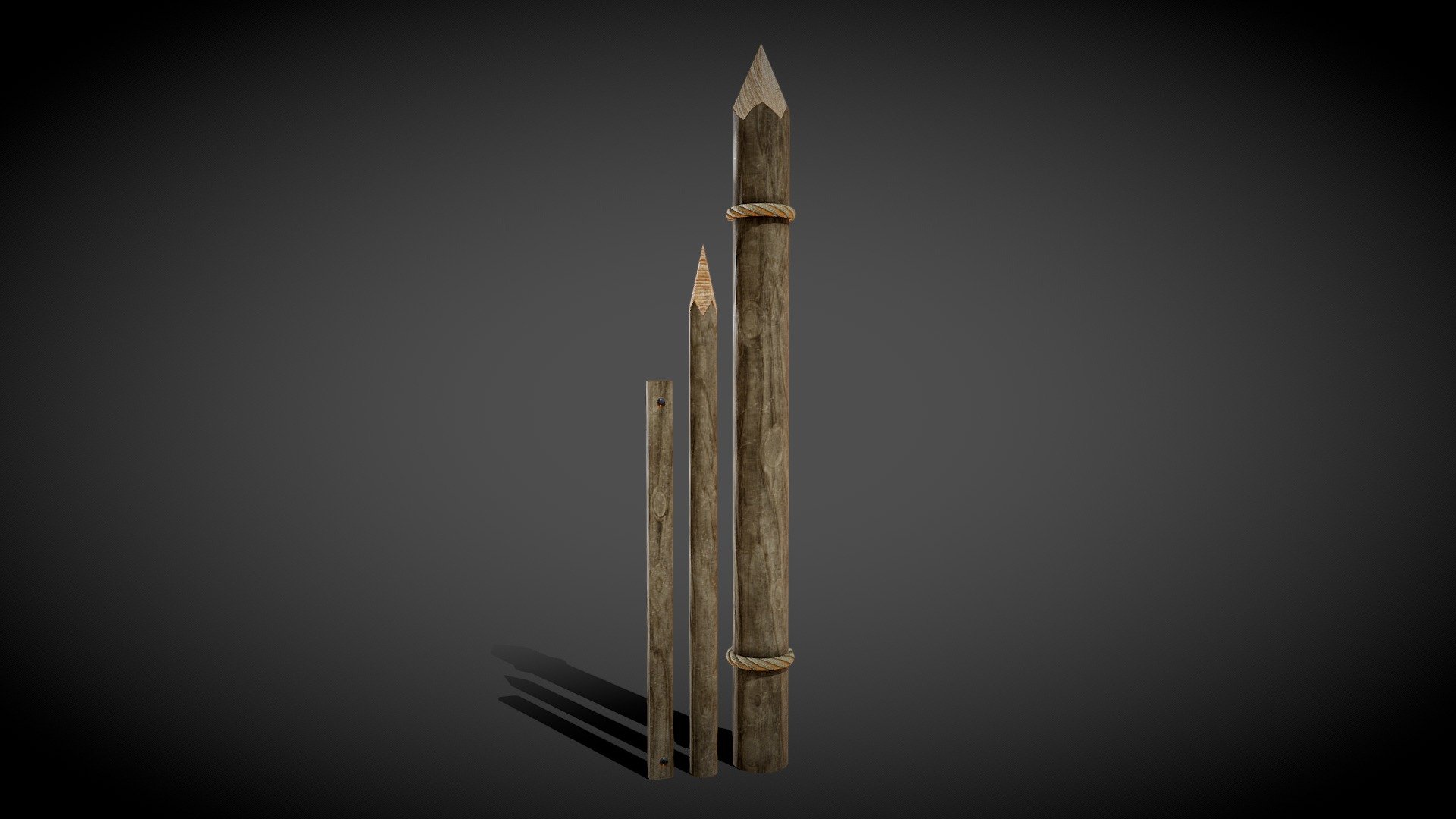 Free Palisade logs - Download Free 3D model by Joan LP (@joanlahots ...