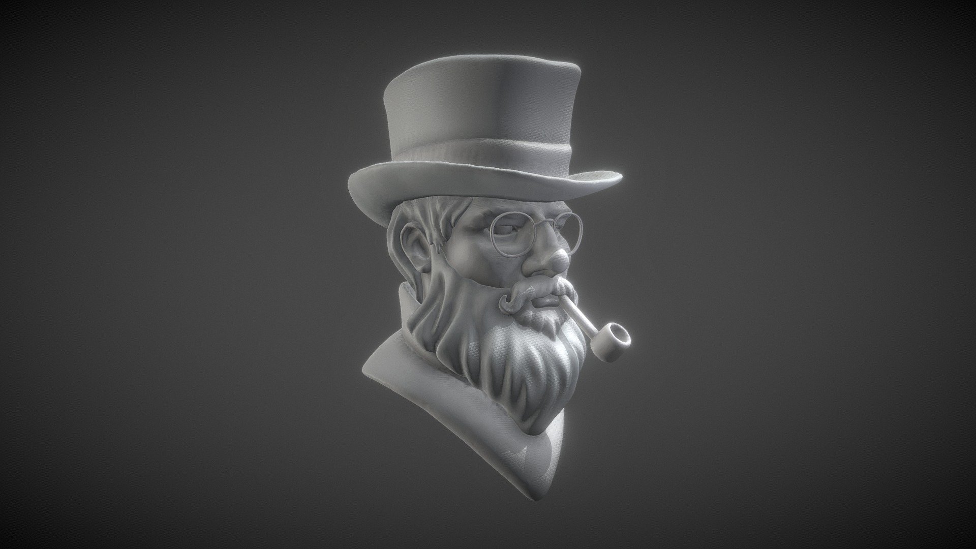 Day 10 of Sculpt January 2019: Beard - 3D model by illuminatty ...