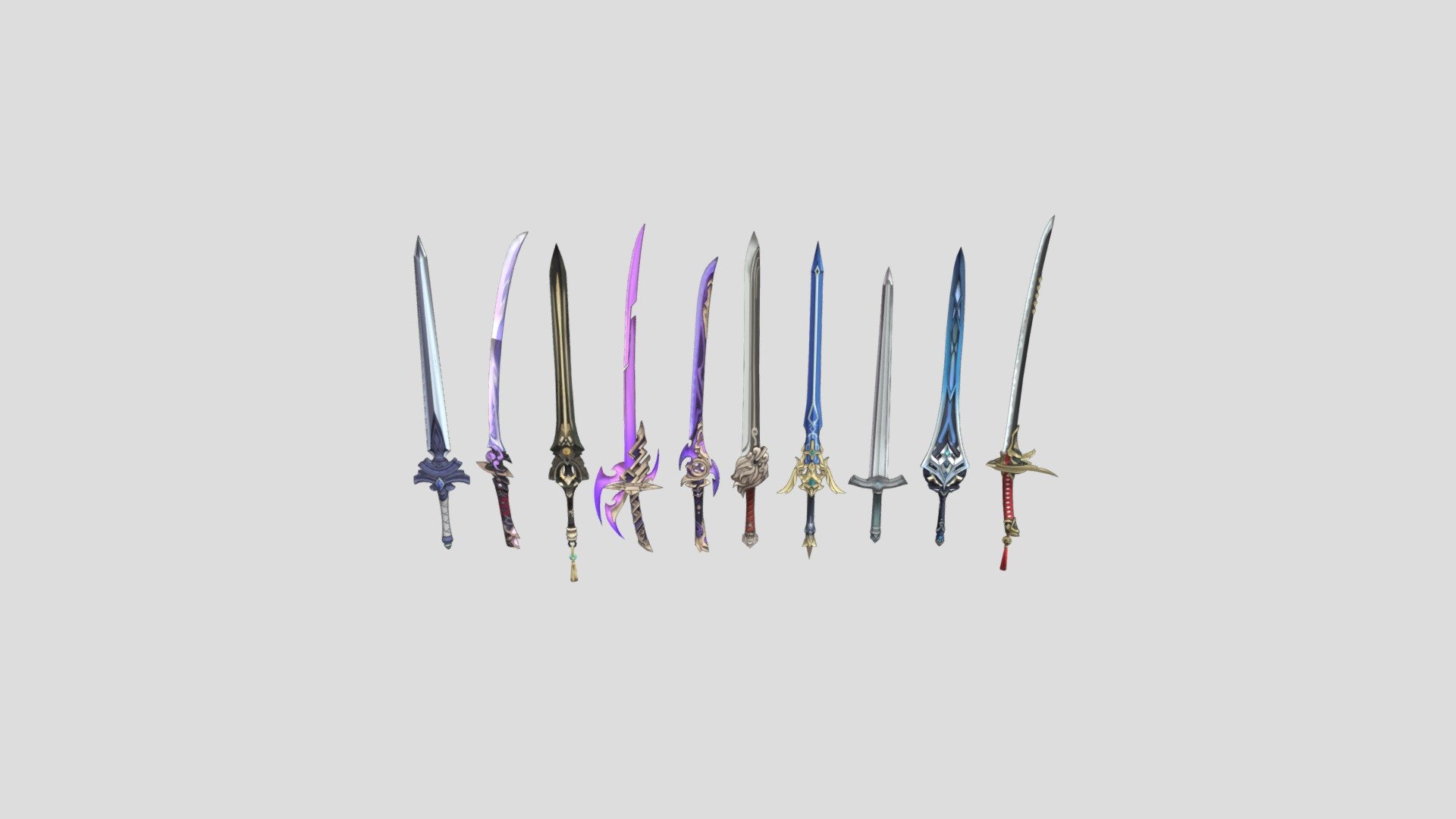 Ancient Sword With Magical Powers - Download Free 3D model by ...
