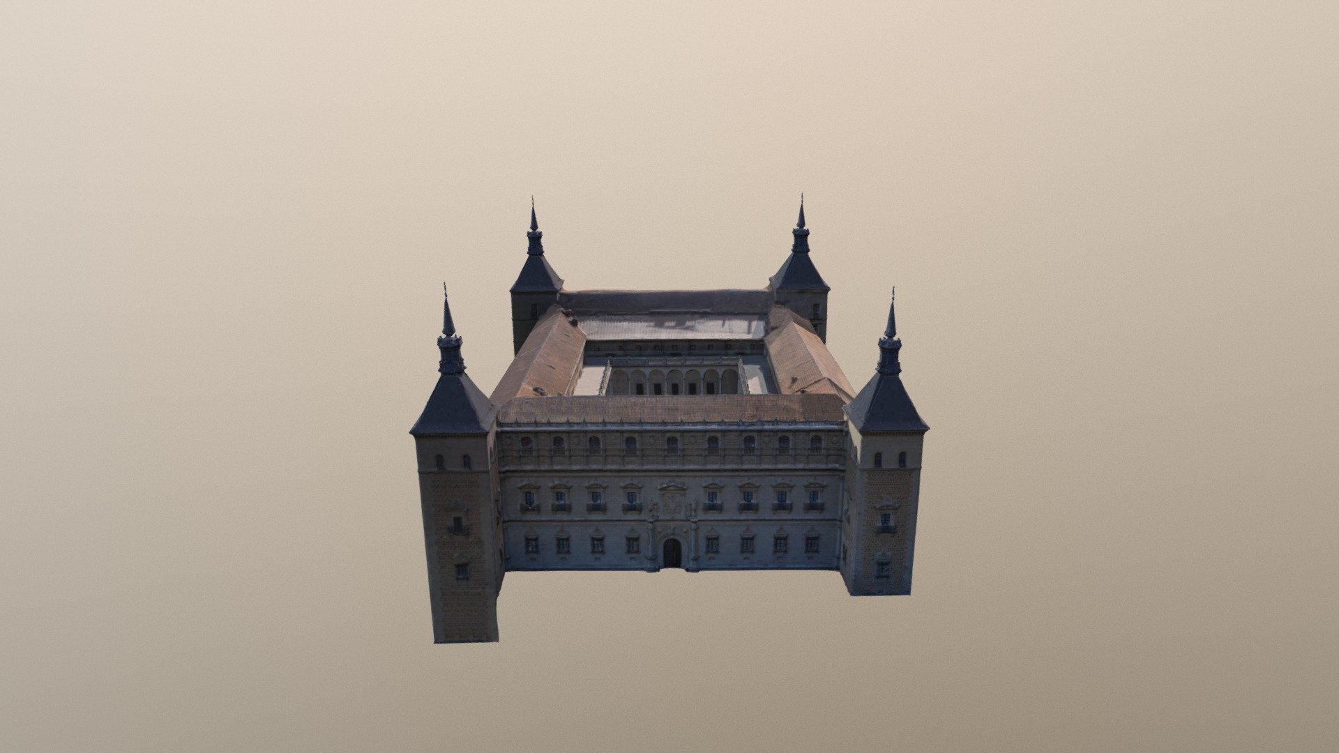 Alcazar - 3D model by Toledo (@jiginternet) [e0605fd] - Sketchfab