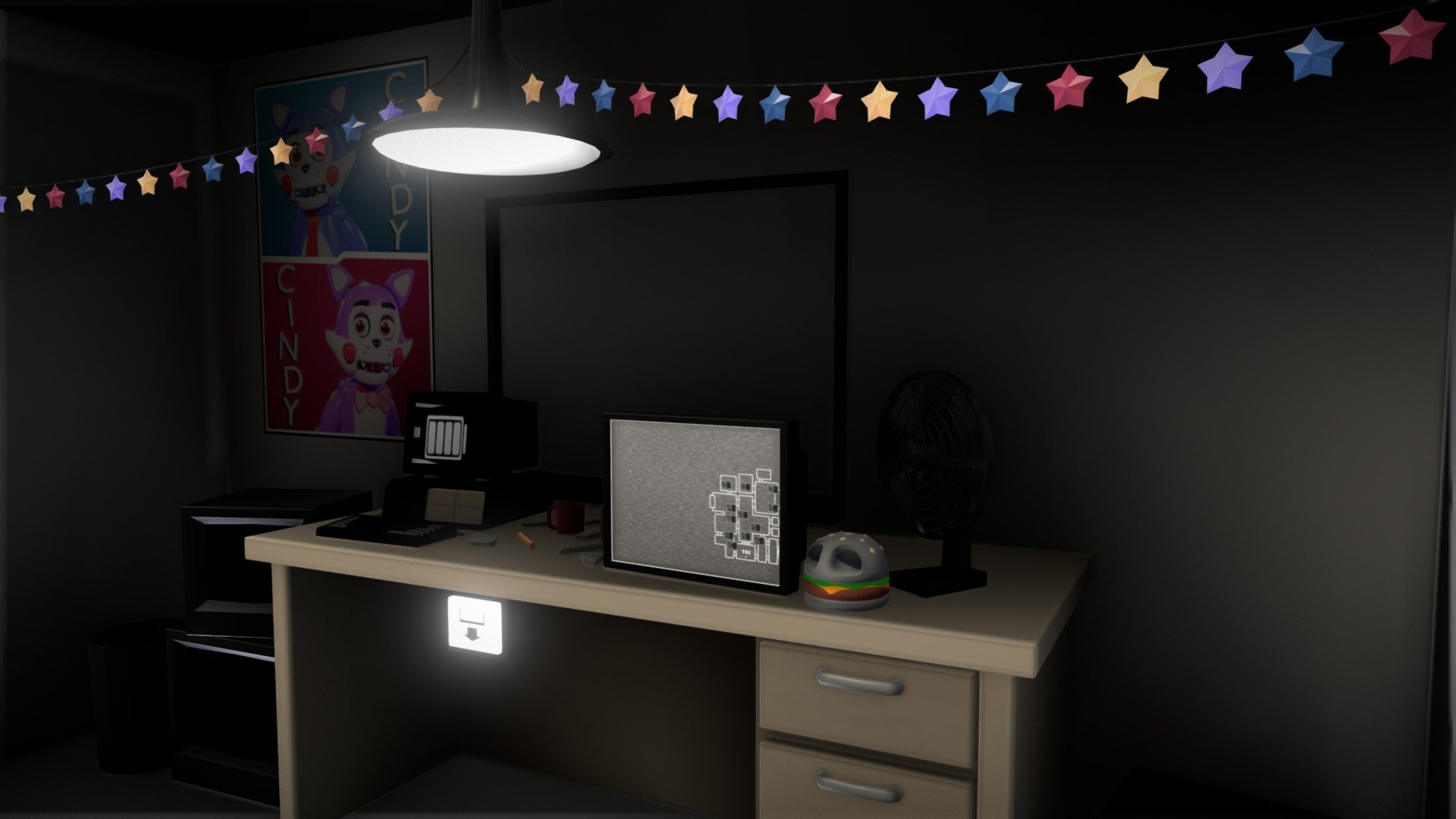 FNaC R Semi- Accurate Map - Download Free 3D model by skylajade69 ...