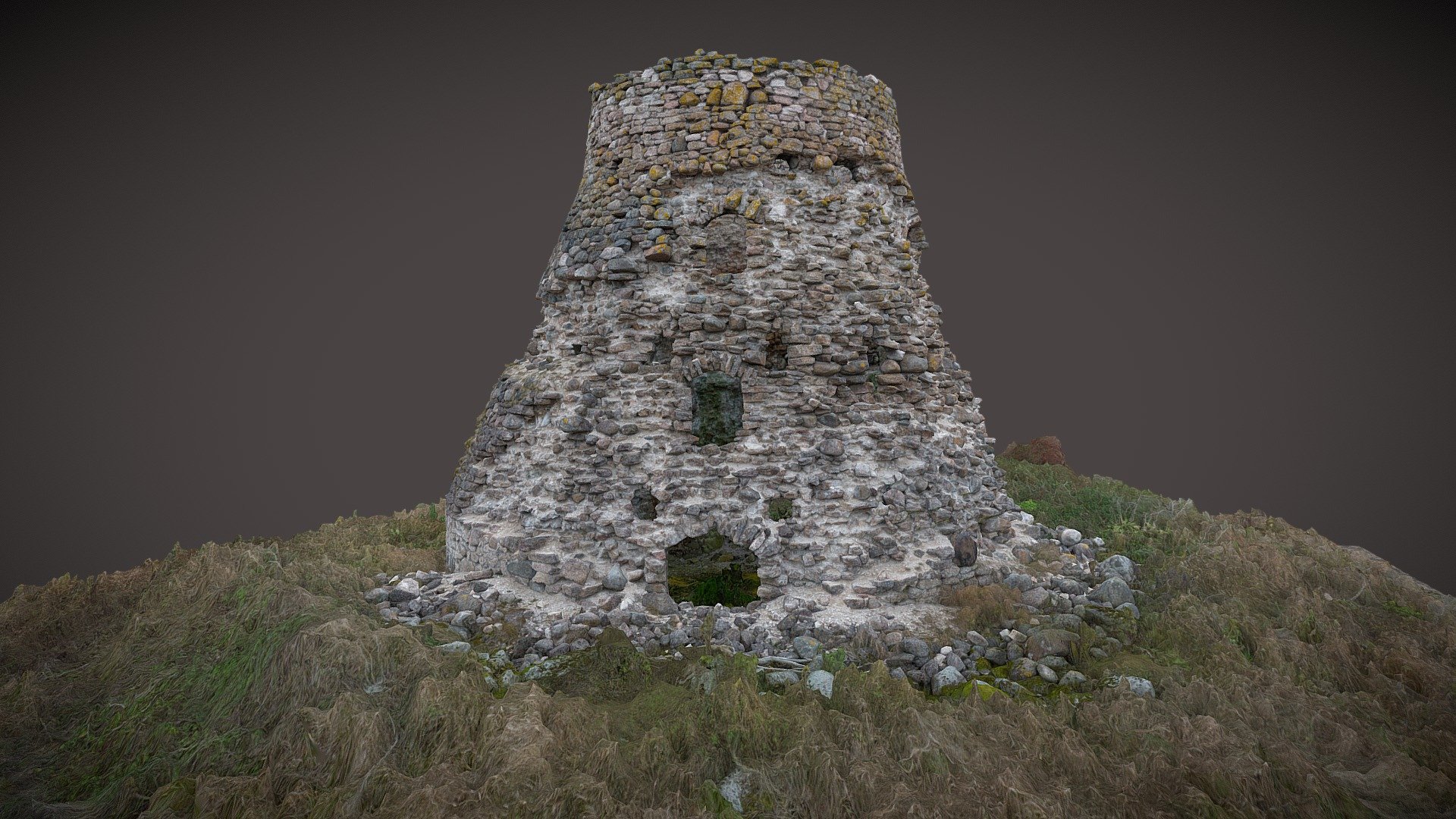Pandivere windmill - 3D model by Saulius.Zaura [e0622b7] - Sketchfab