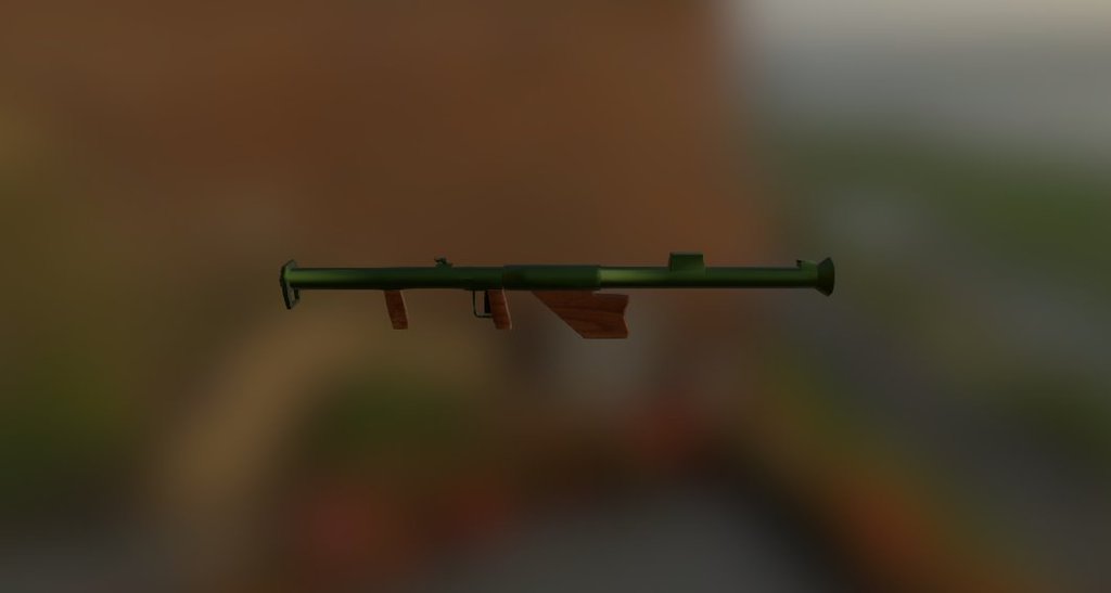 Bazooka - 3D model by papegoeje [e062400] - Sketchfab