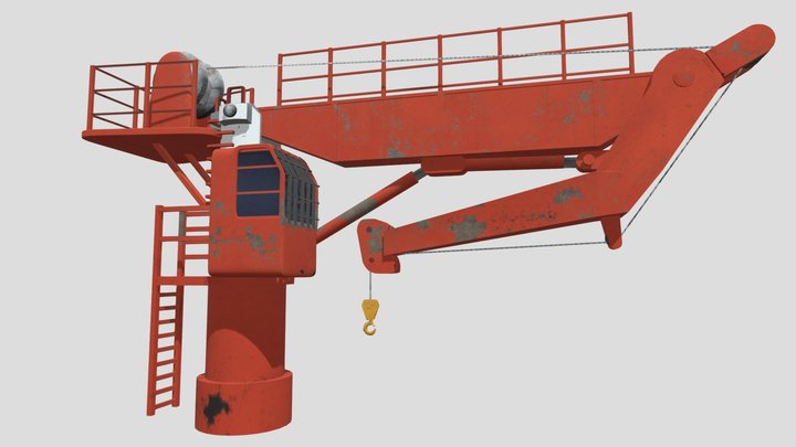 Deckcrane 3D models - Sketchfab