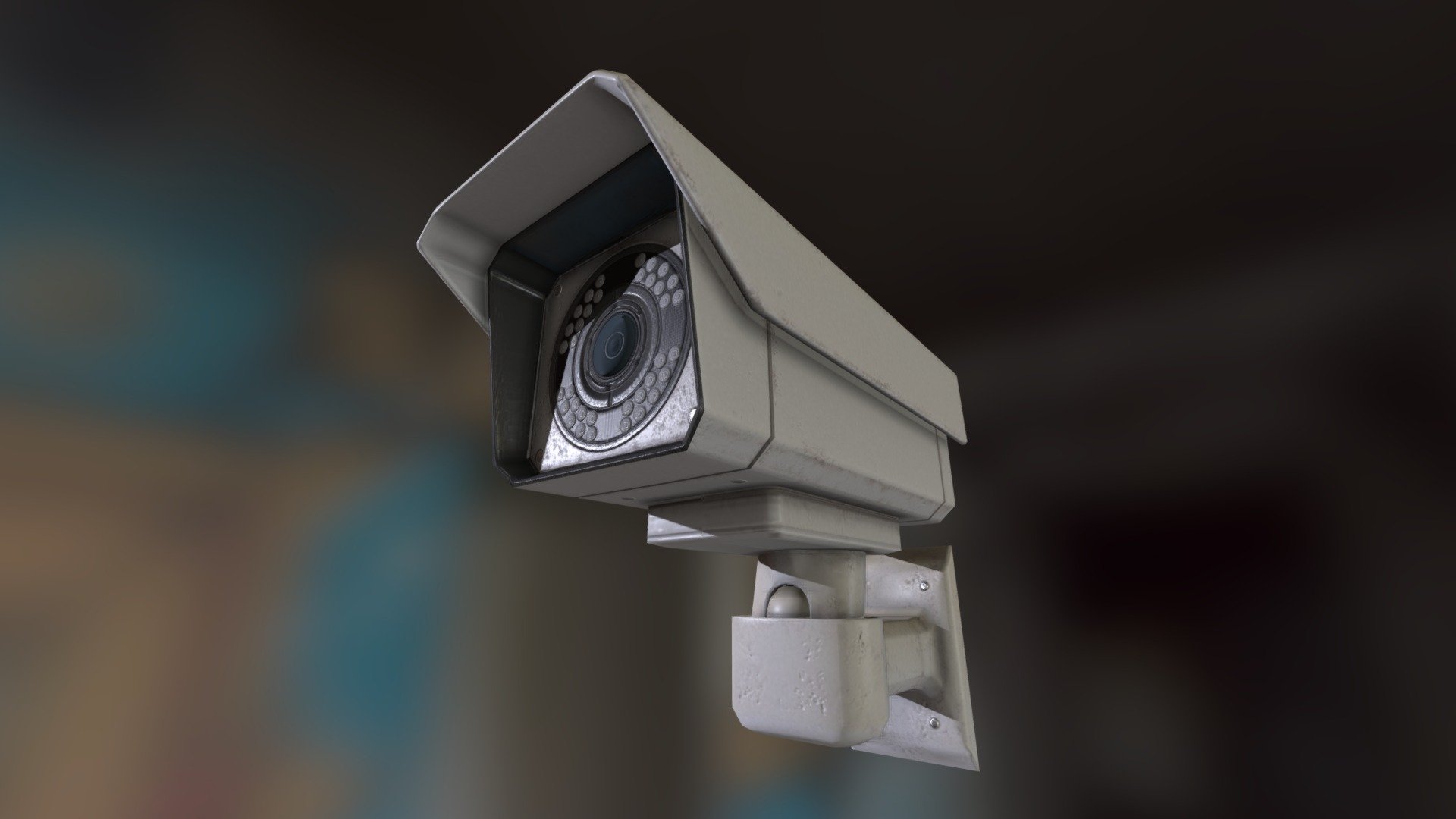 Security camera - Download Free 3D model by Danylo Tyupa (@danzl0 ...