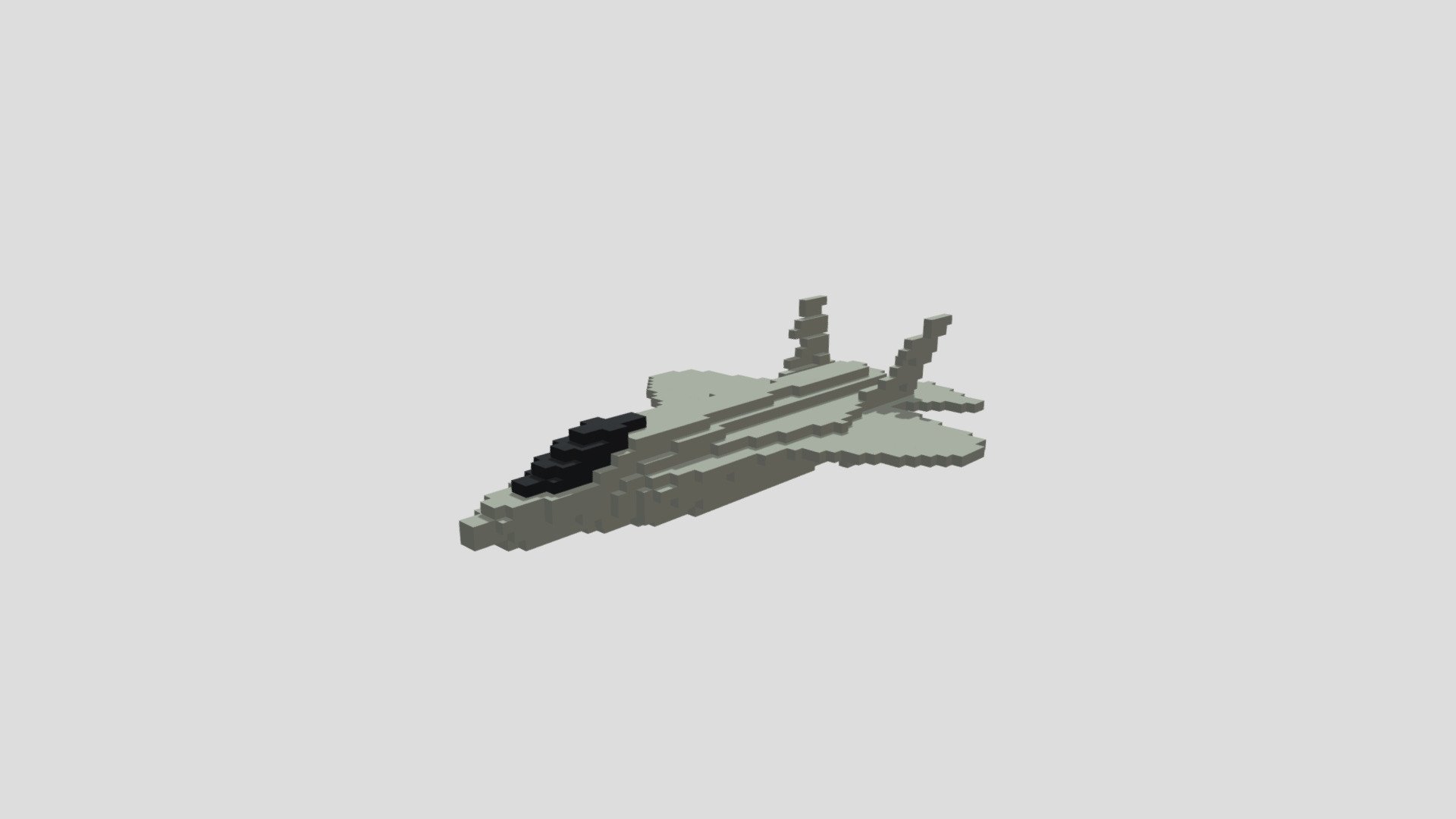 Fighterjet F22 for Minecraft - 3D model by Sven Phoenix (@Sven_Phoenix ...