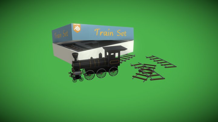 3december2020-train-set 3D models - Sketchfab