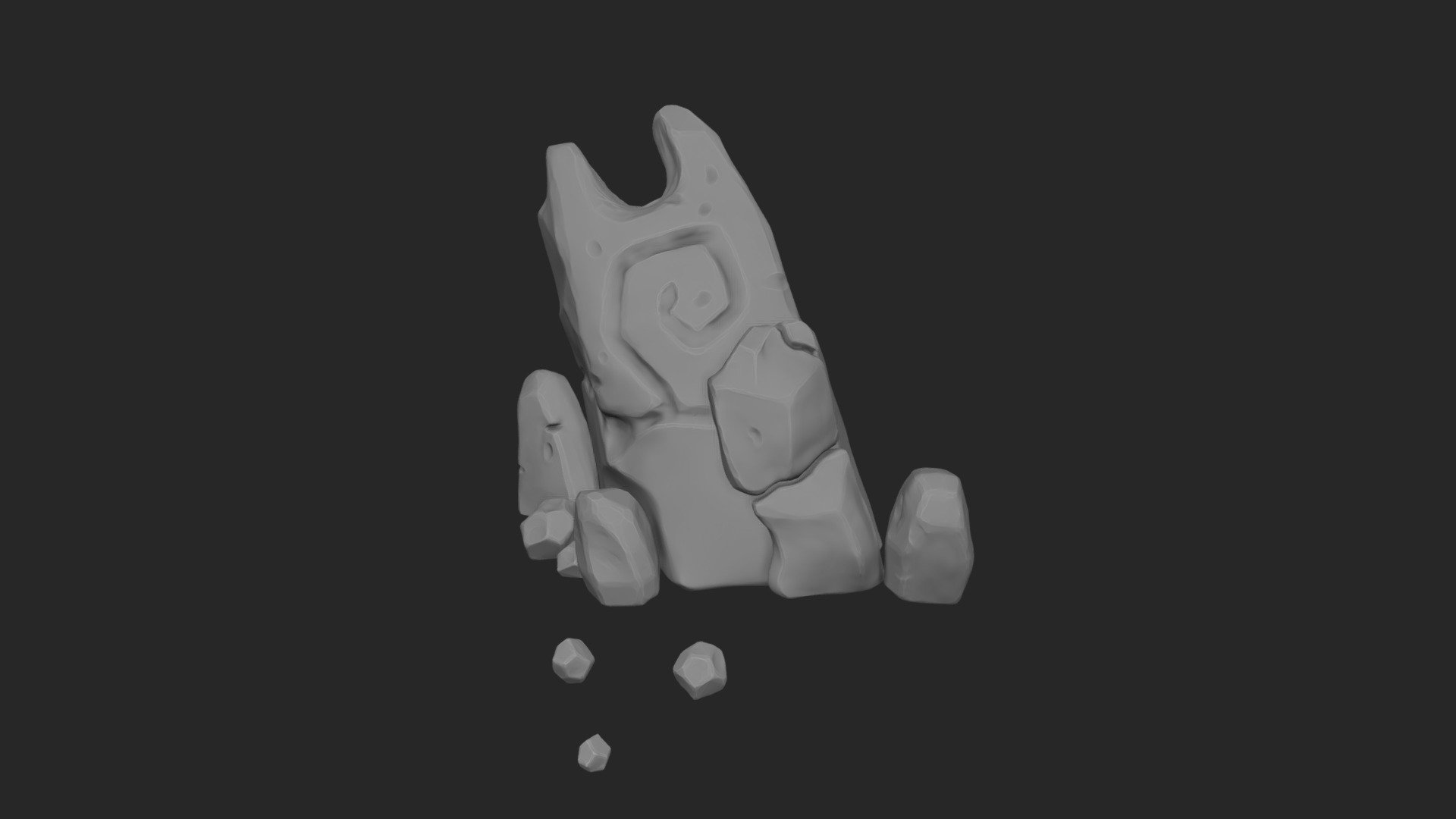 Preliminary Runestone - 3D model by Brody Reglein (@BrodyReglein ...