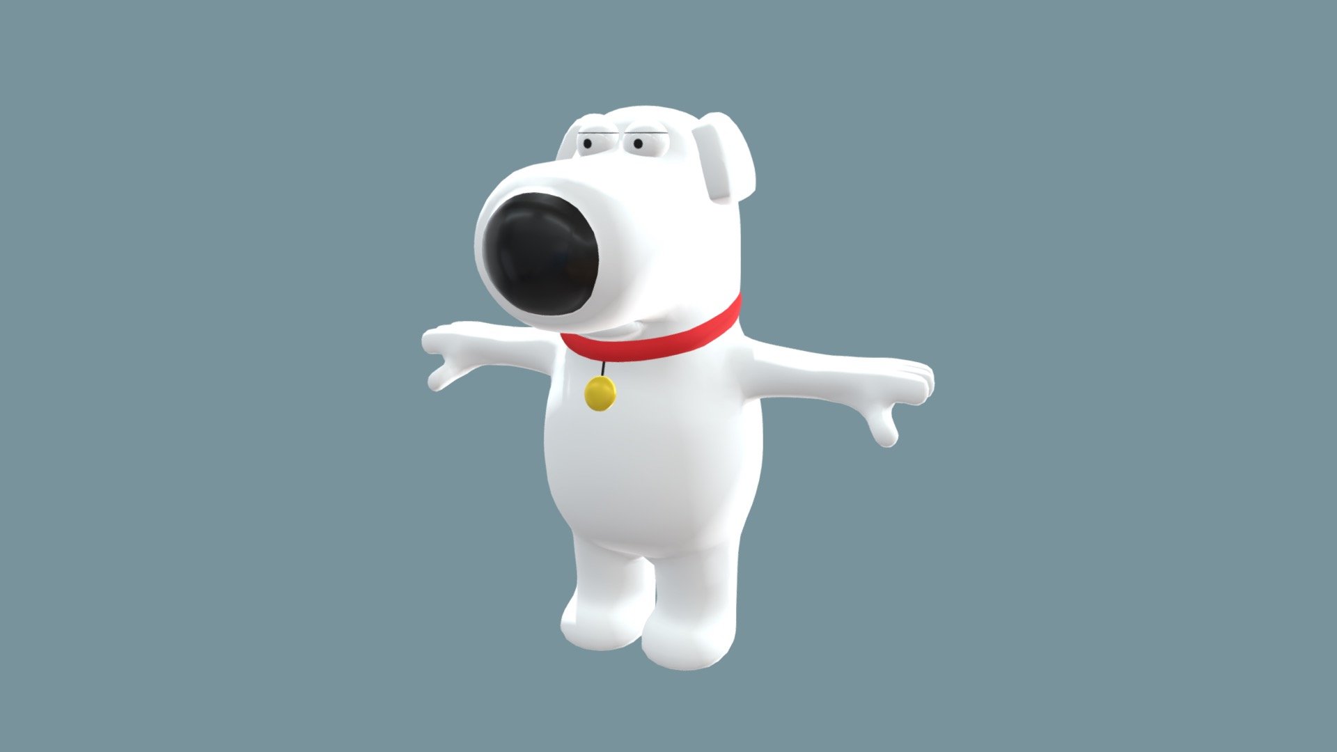 Brian Griffin - 3D model by BojackArt [e06c005] - Sketchfab