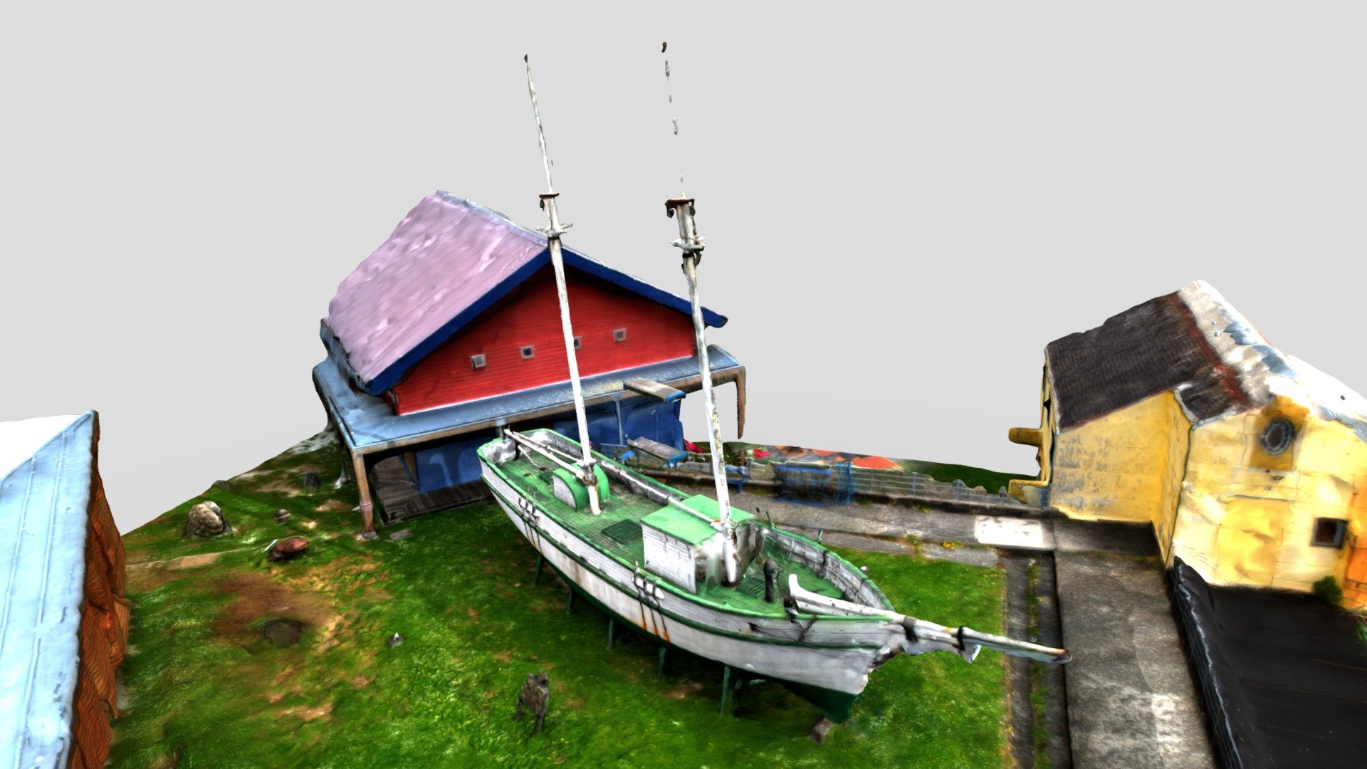 Goleta Ancud - Chiloé - Chile - 3D model by EstudioA24 [e06c20d ...