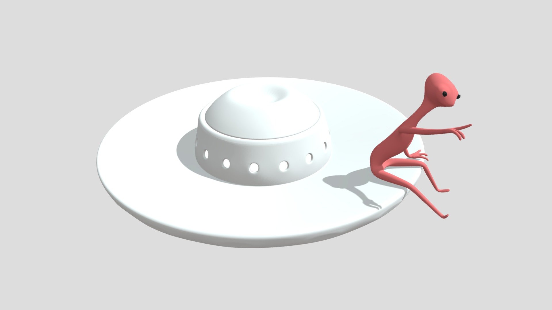 Alien-invader - 3D model by nadica.mihajlovic.nm [e06c698] - Sketchfab