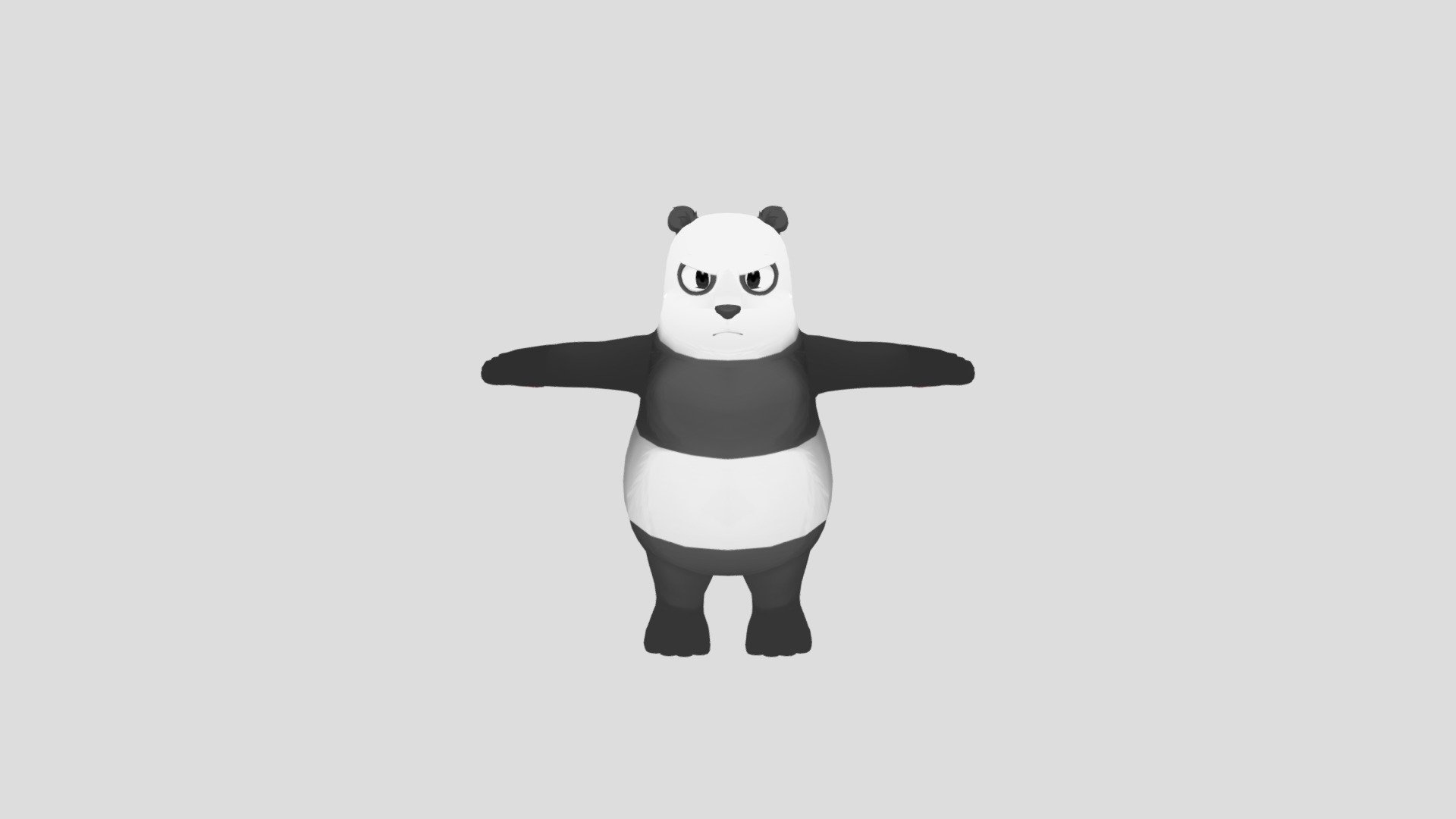 Fusionfall-Panda - 3D model by Nexelecstar (@FusionfallNano) [e06cbe1 ...
